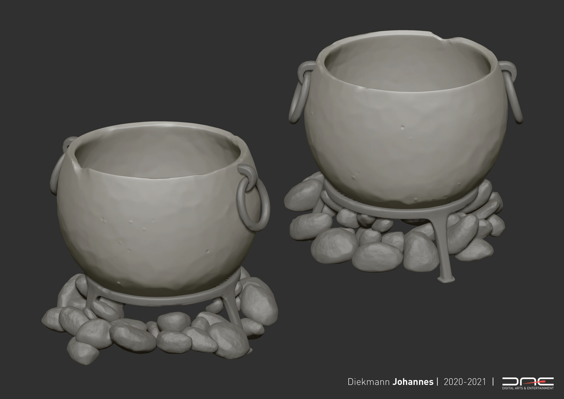 Johannes Diekmann - Cooking Camp Diorama