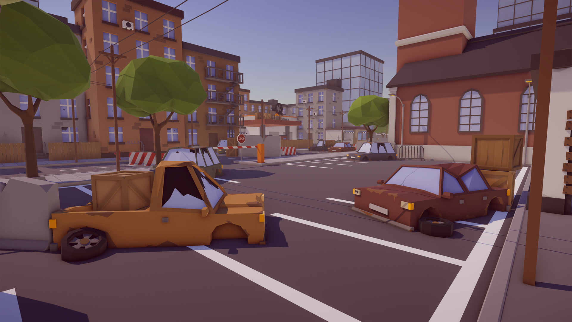 ArtStation - Low Poly FPS Map Vol1