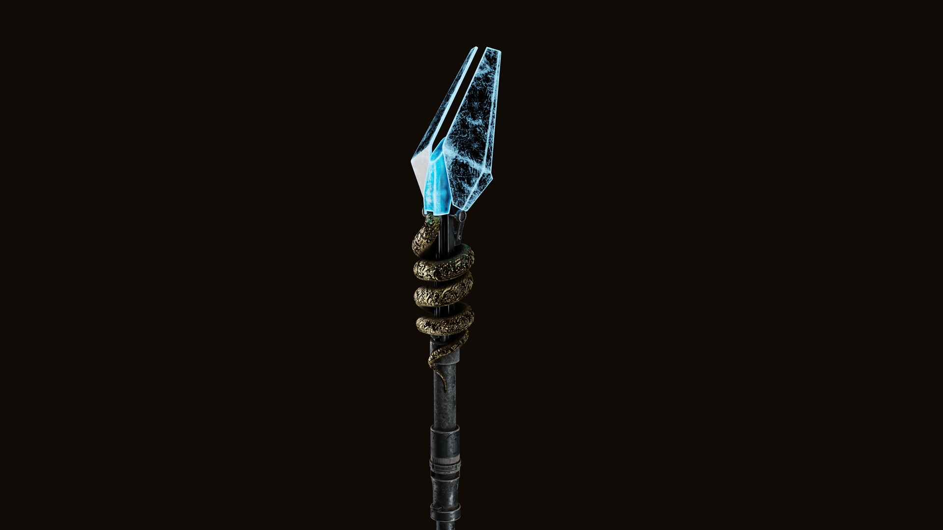 ArtStation - Futuristic Staff