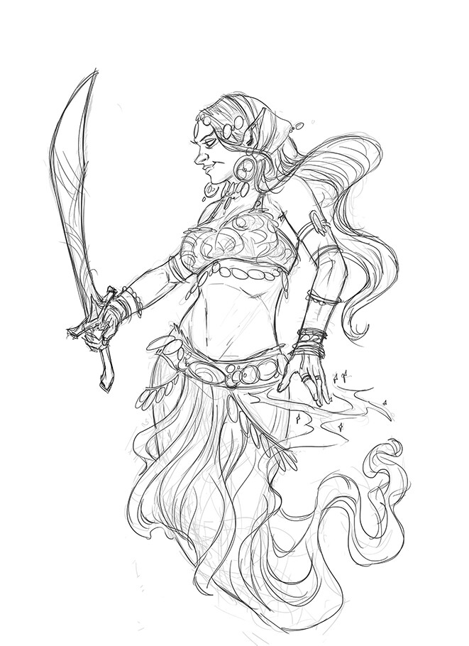 warlock wizard coloring pages