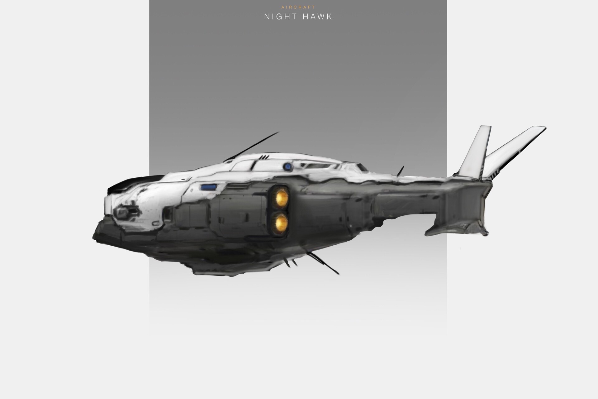 ArtStation - Aircraft "Night Hawk"