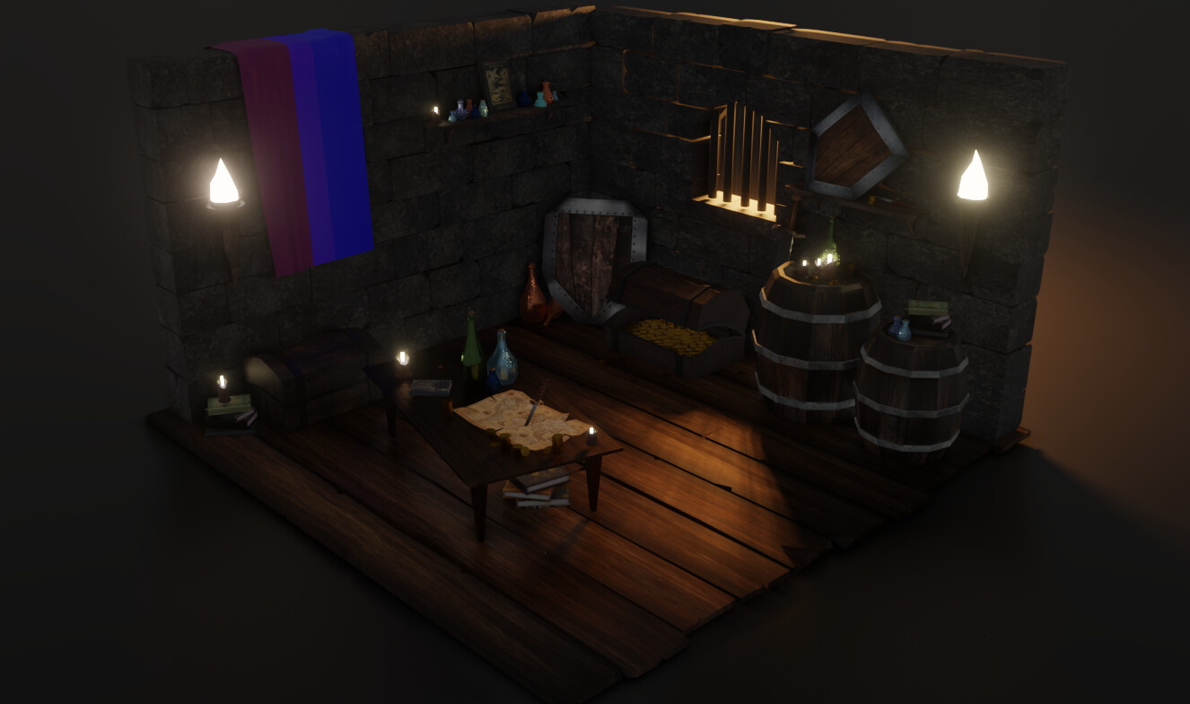 ArtStation - rogue's lair