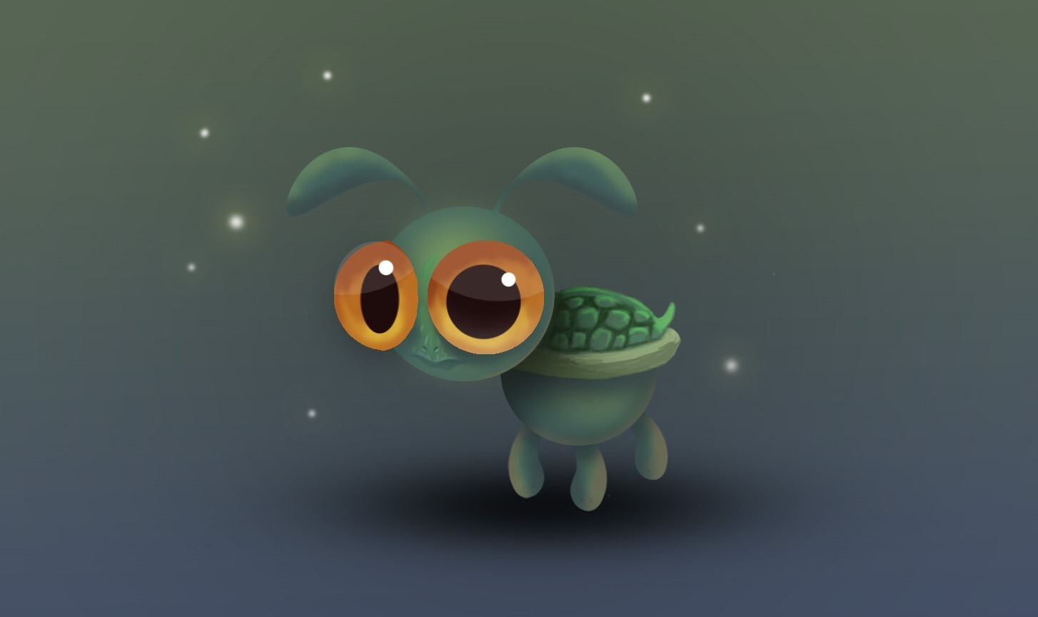 ArtStation - Tortoise 2D Character