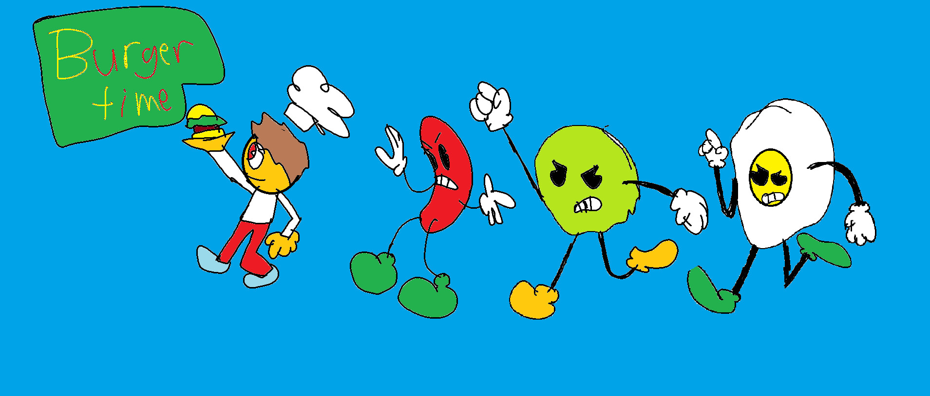 ArtStation - burgertime