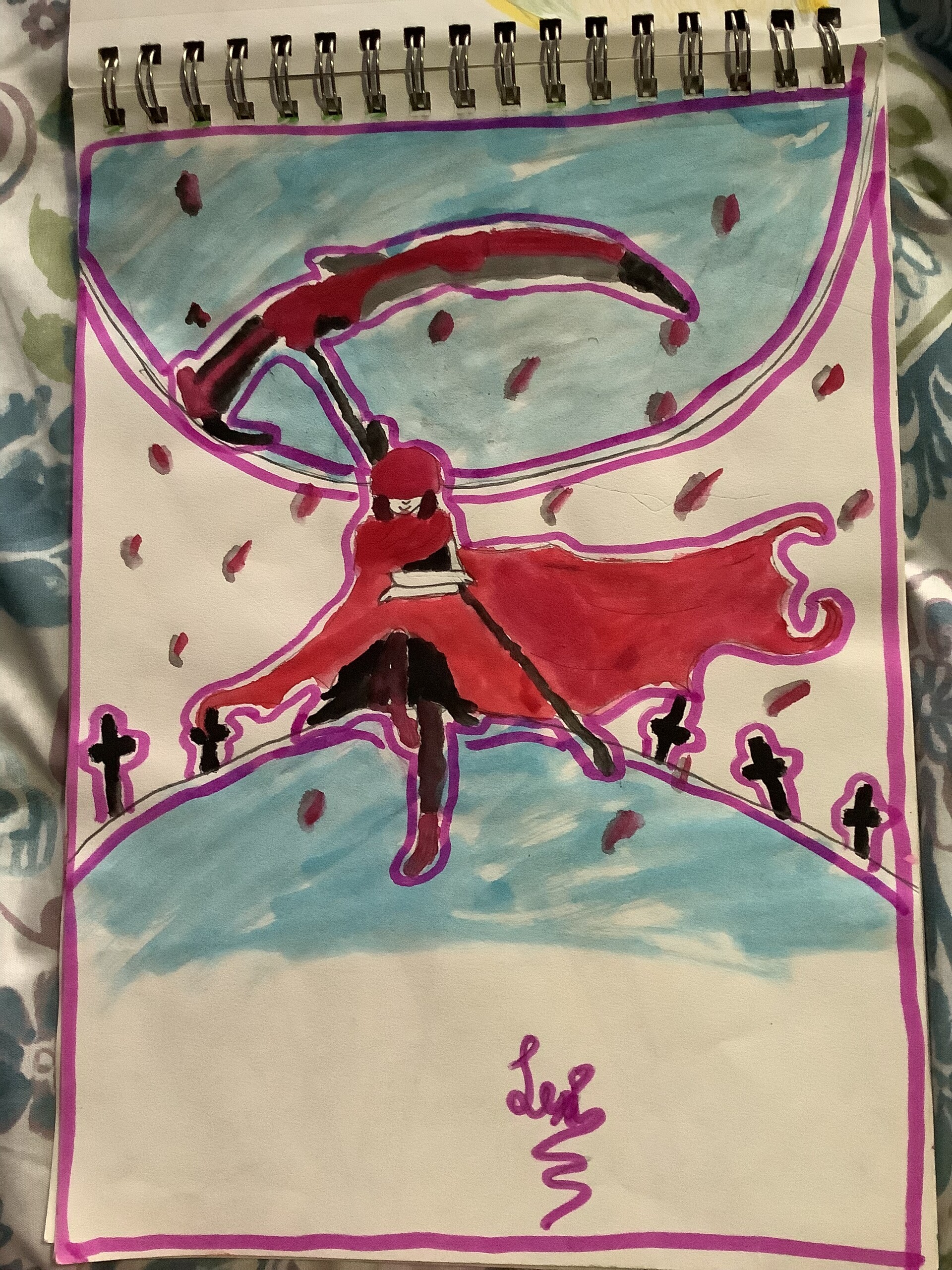 ArtStation - Ruby from RWBY