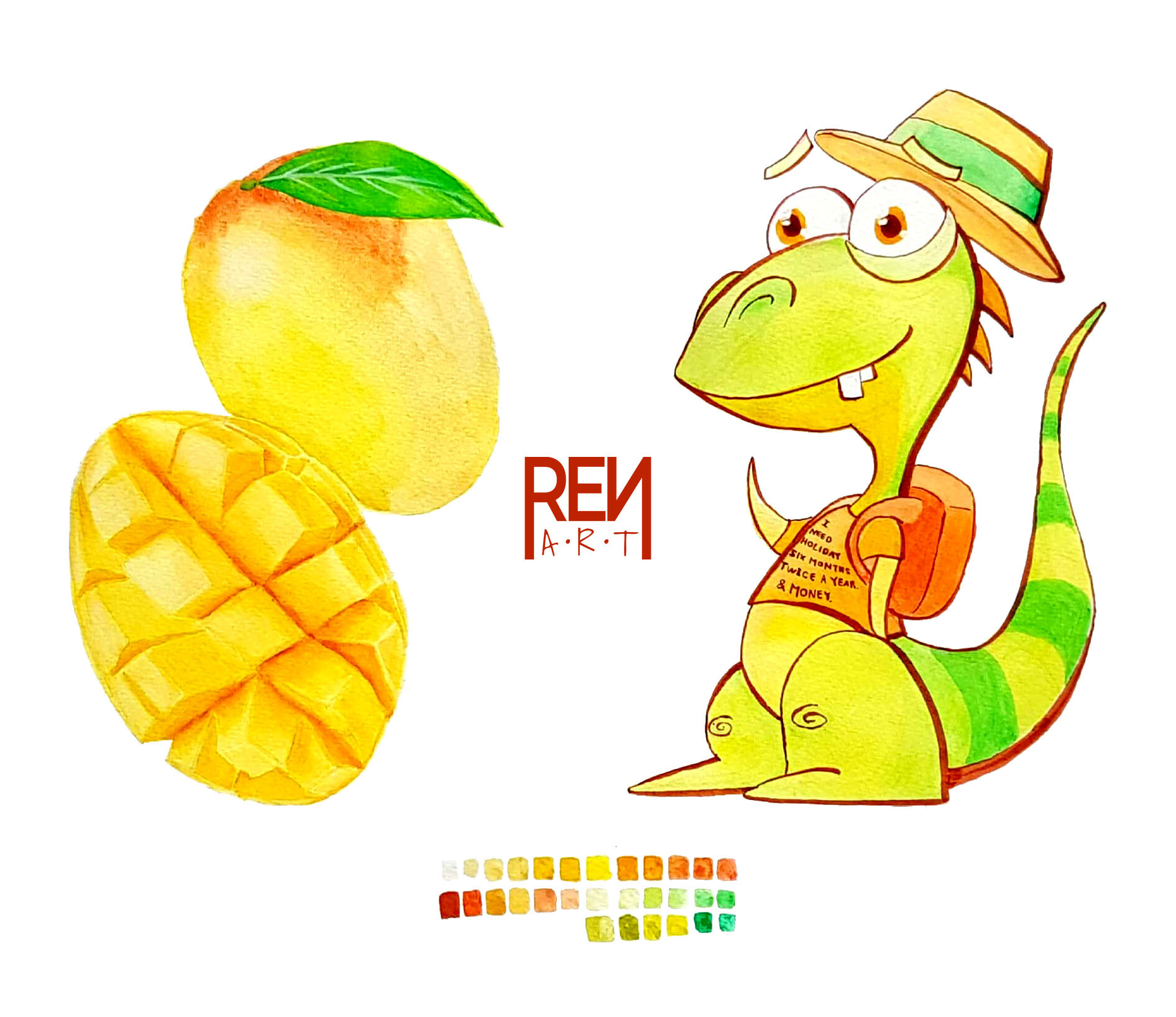 ArtStation - Mango Character Design