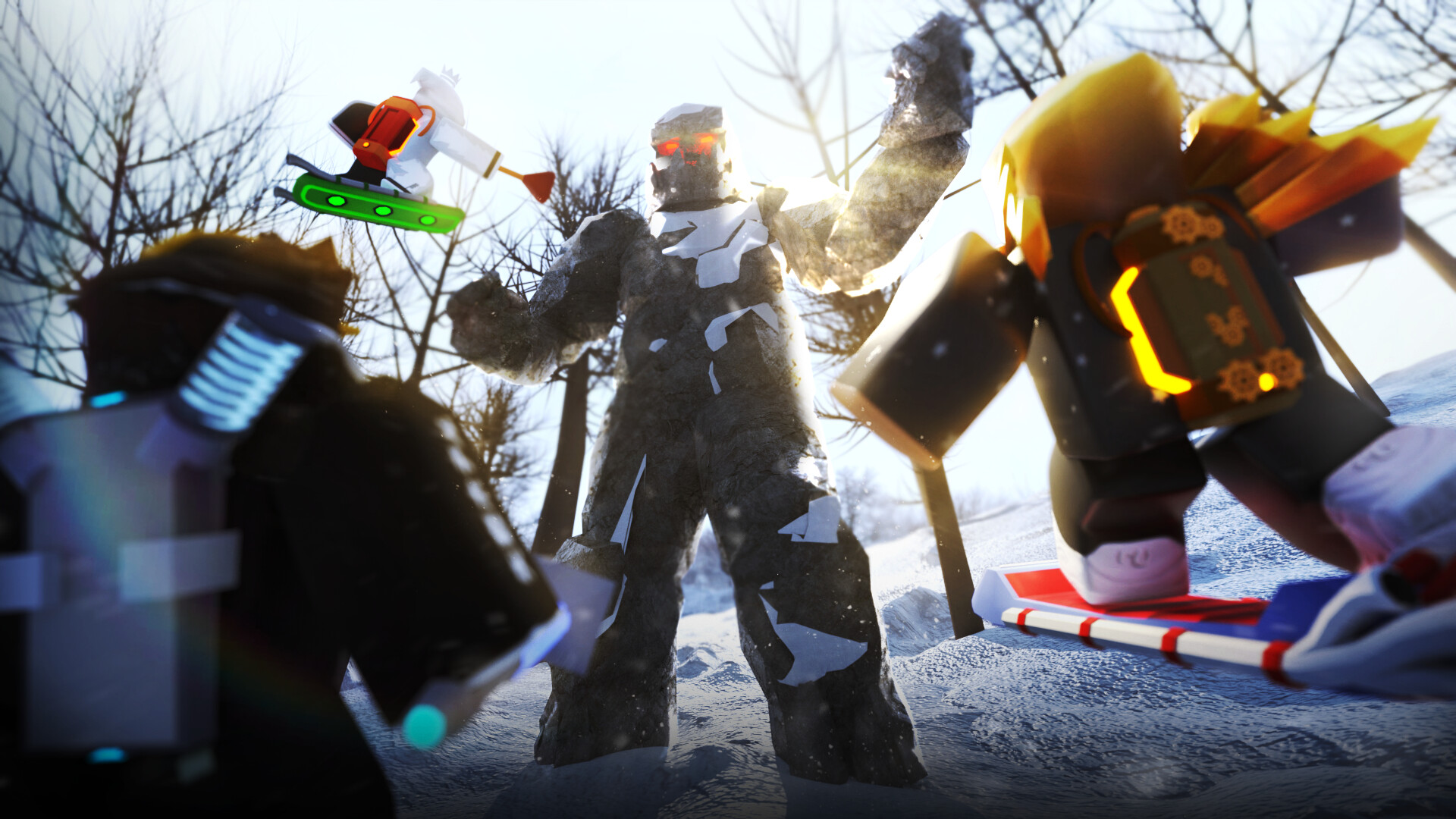 ArtStation - Snow Monster