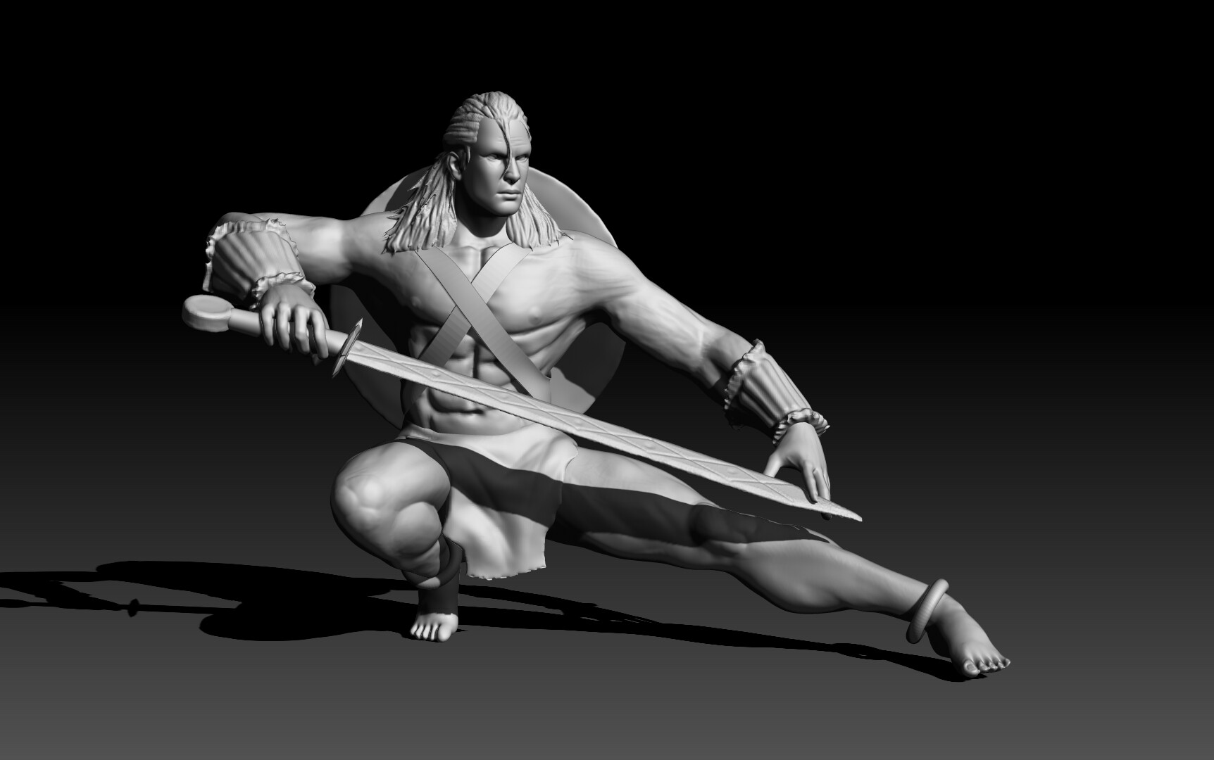 ArtStation - Swords Man