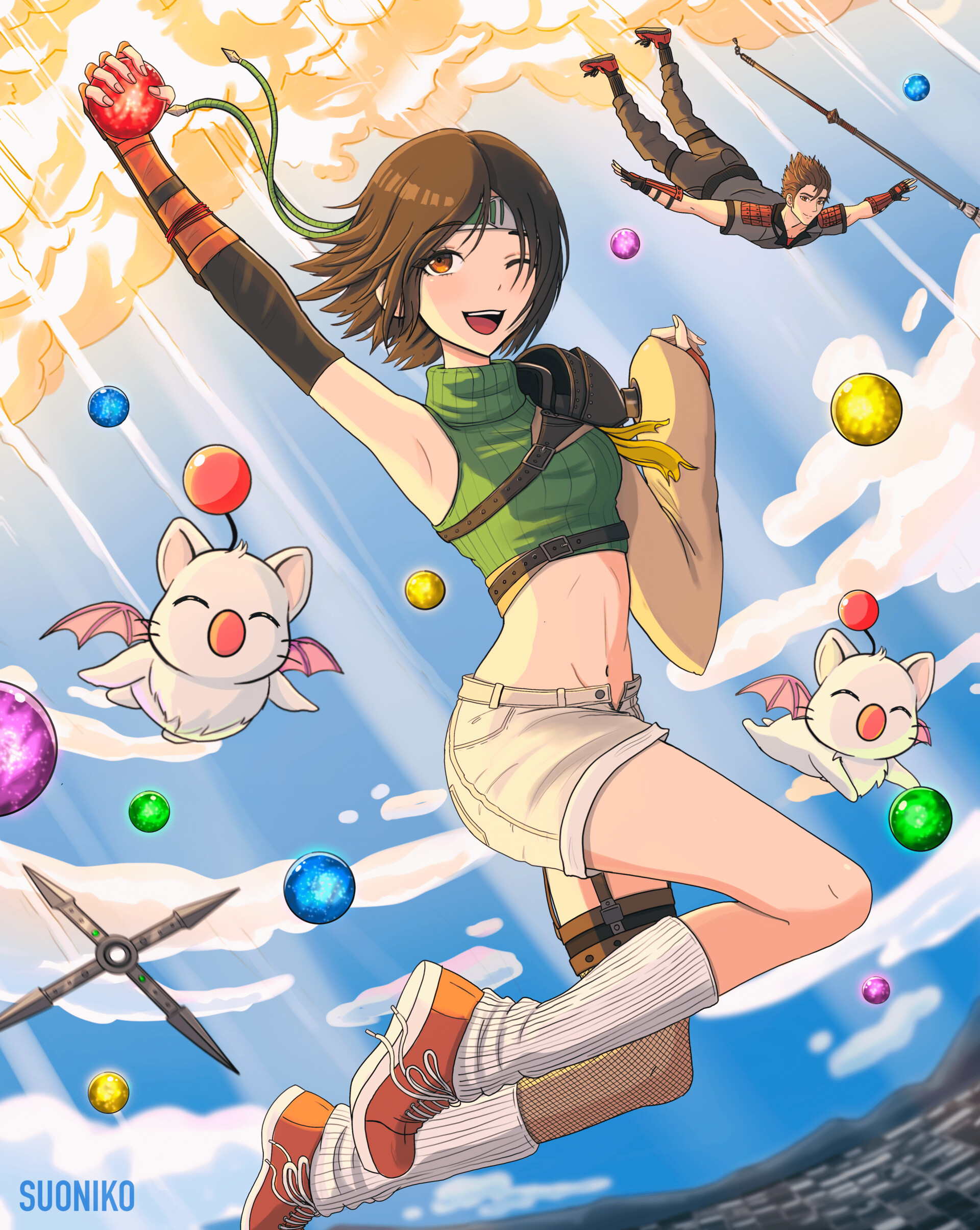 ArtStation - yuffie - FF7R