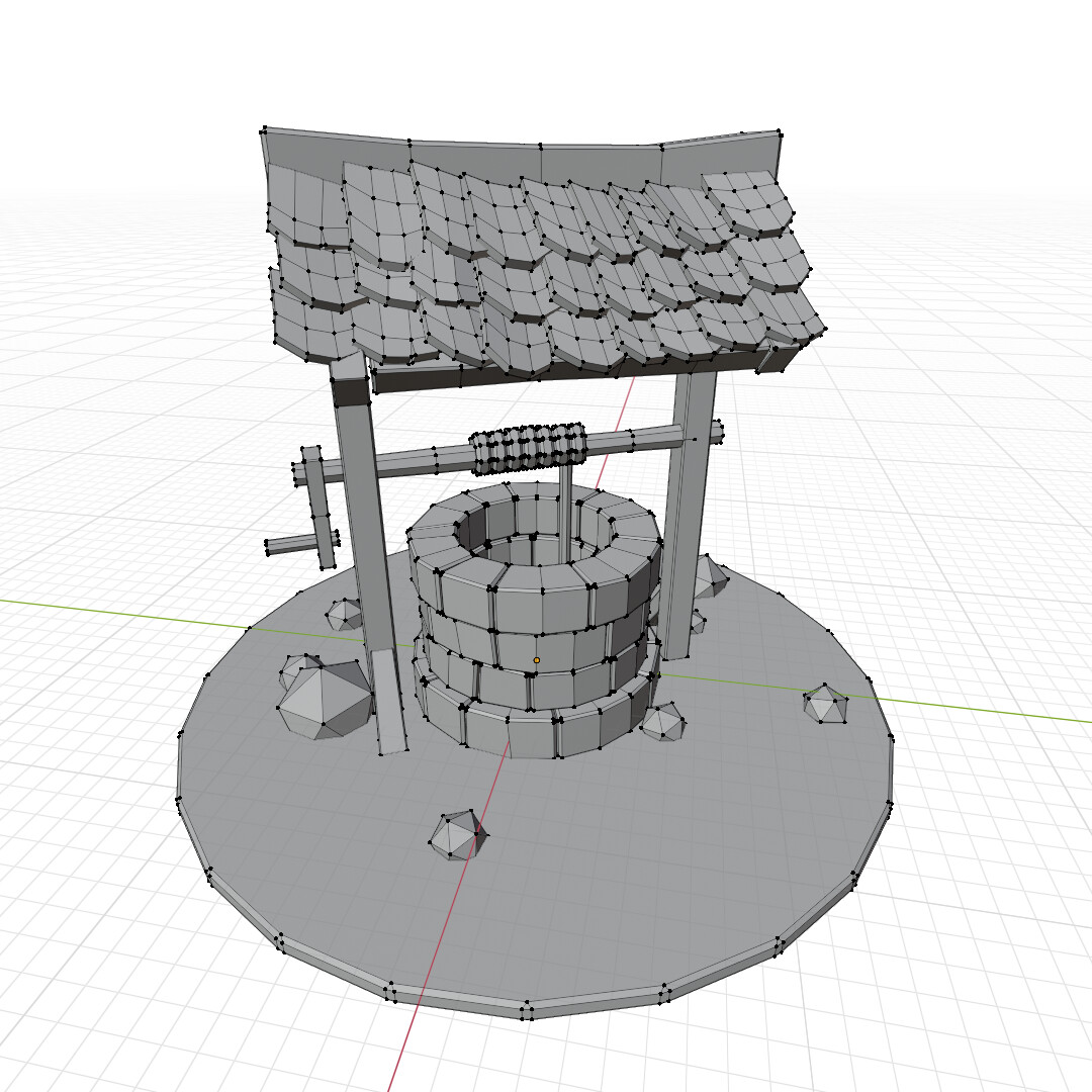 Jacob McCormack - Low Poly Well