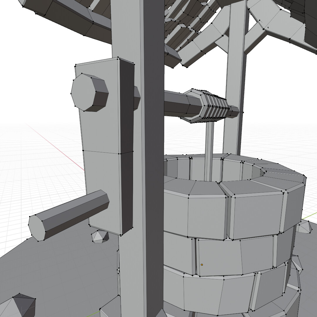 Jacob McCormack - Low Poly Well