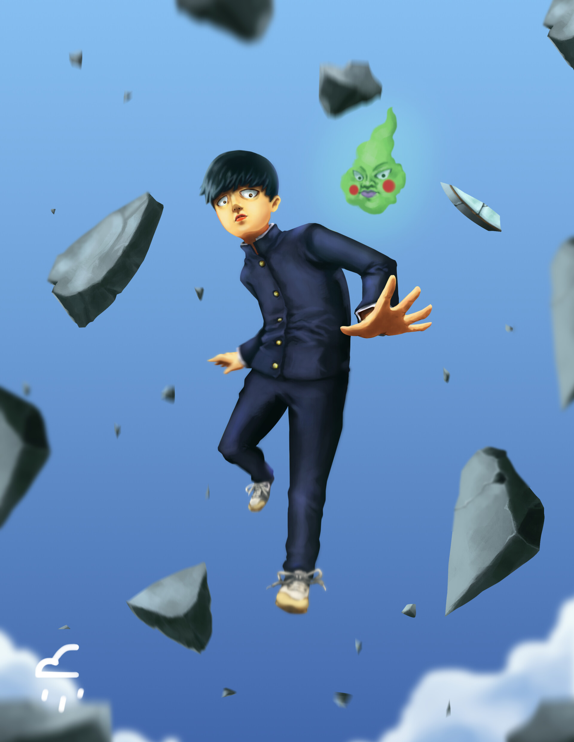 ArtStation - Mob Psycho 100