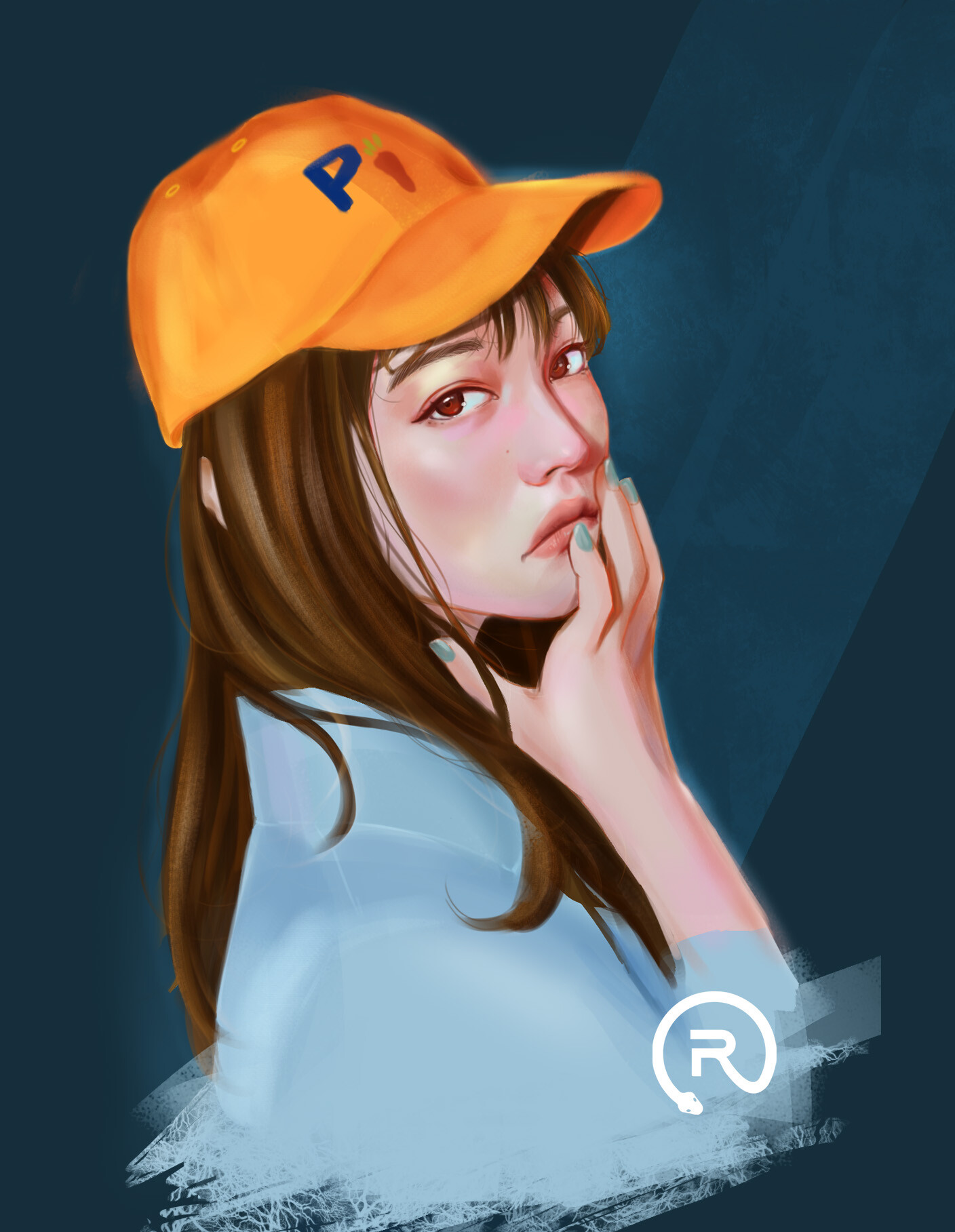 ArtStation - color study portrait