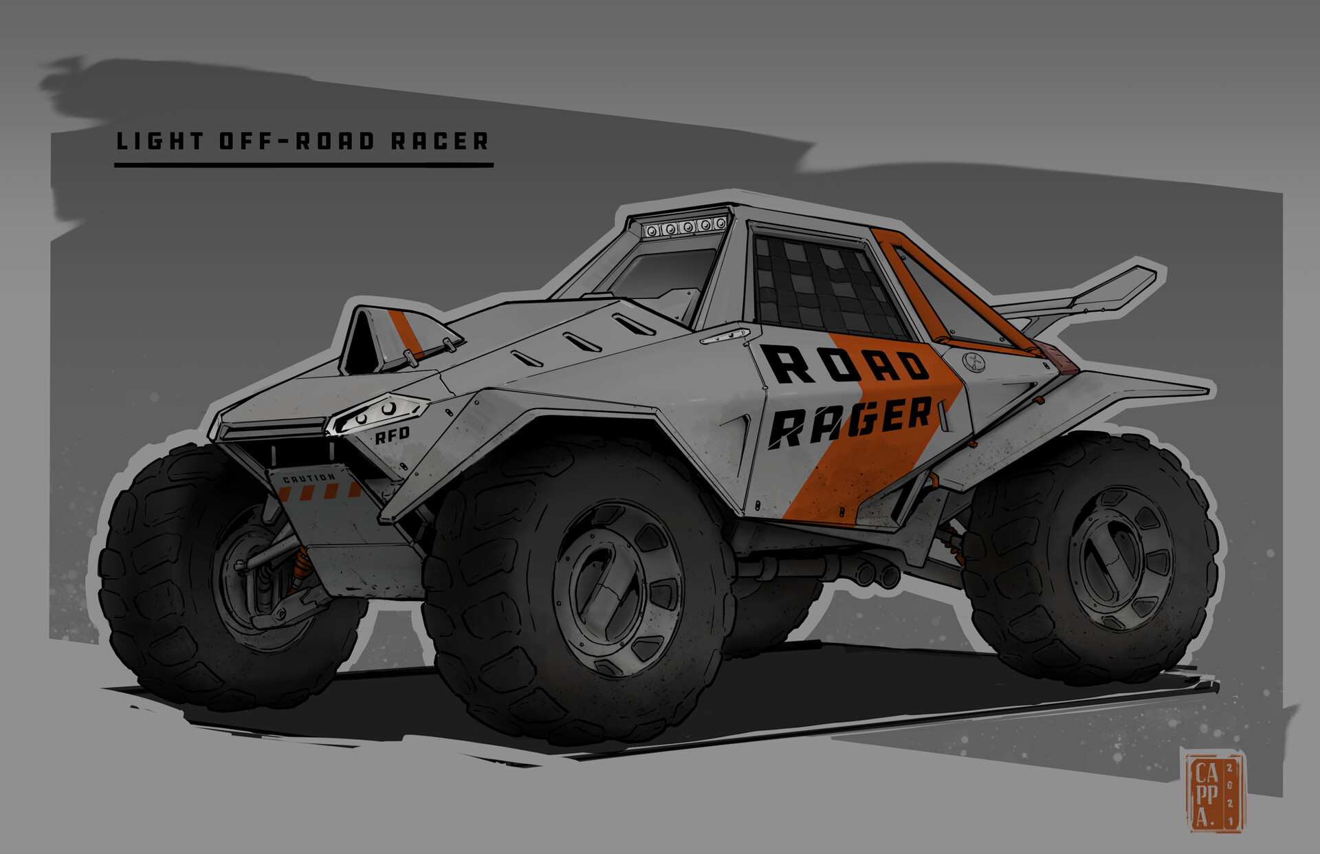 ArtStation - Road rager