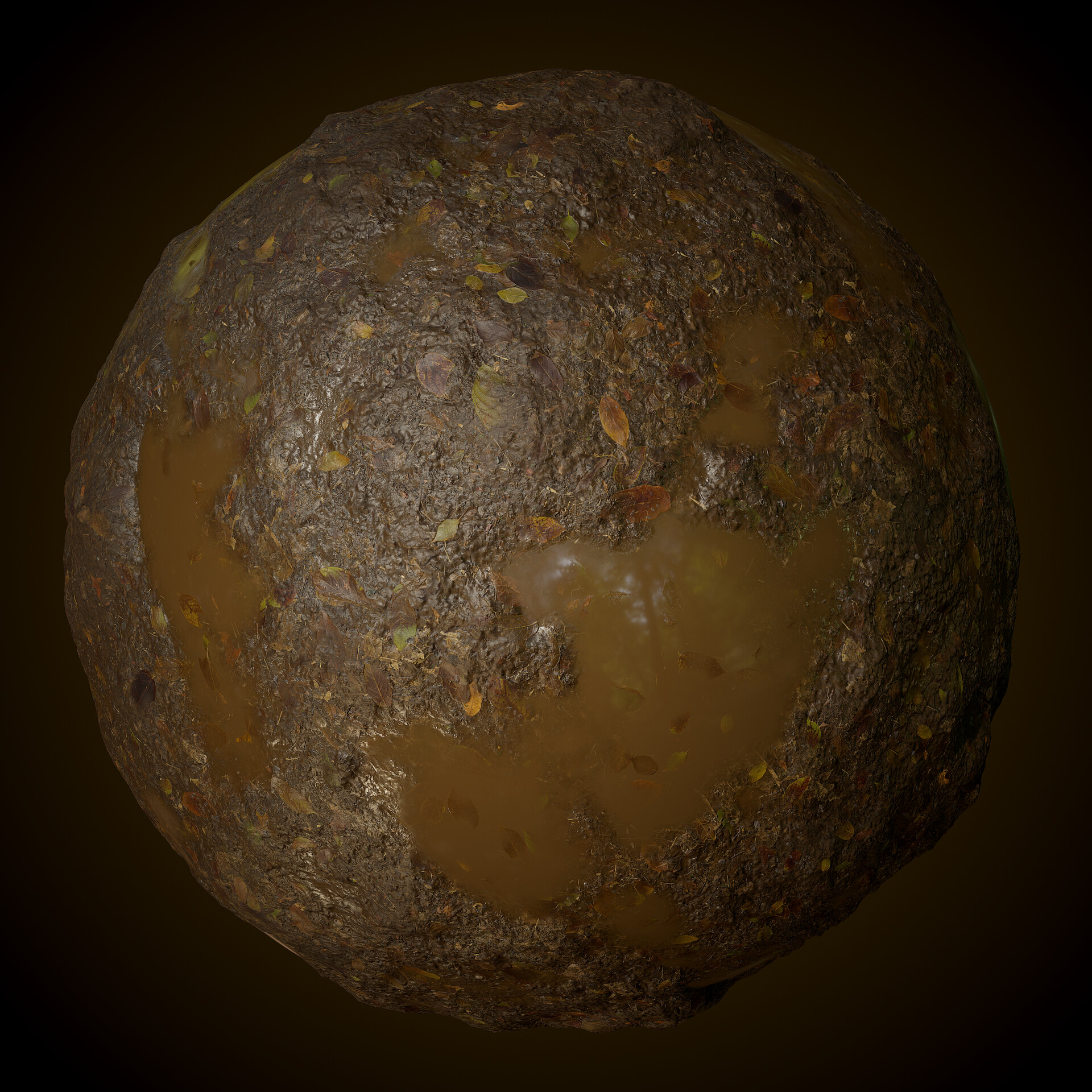 ArtStation - Muddy forest floor material