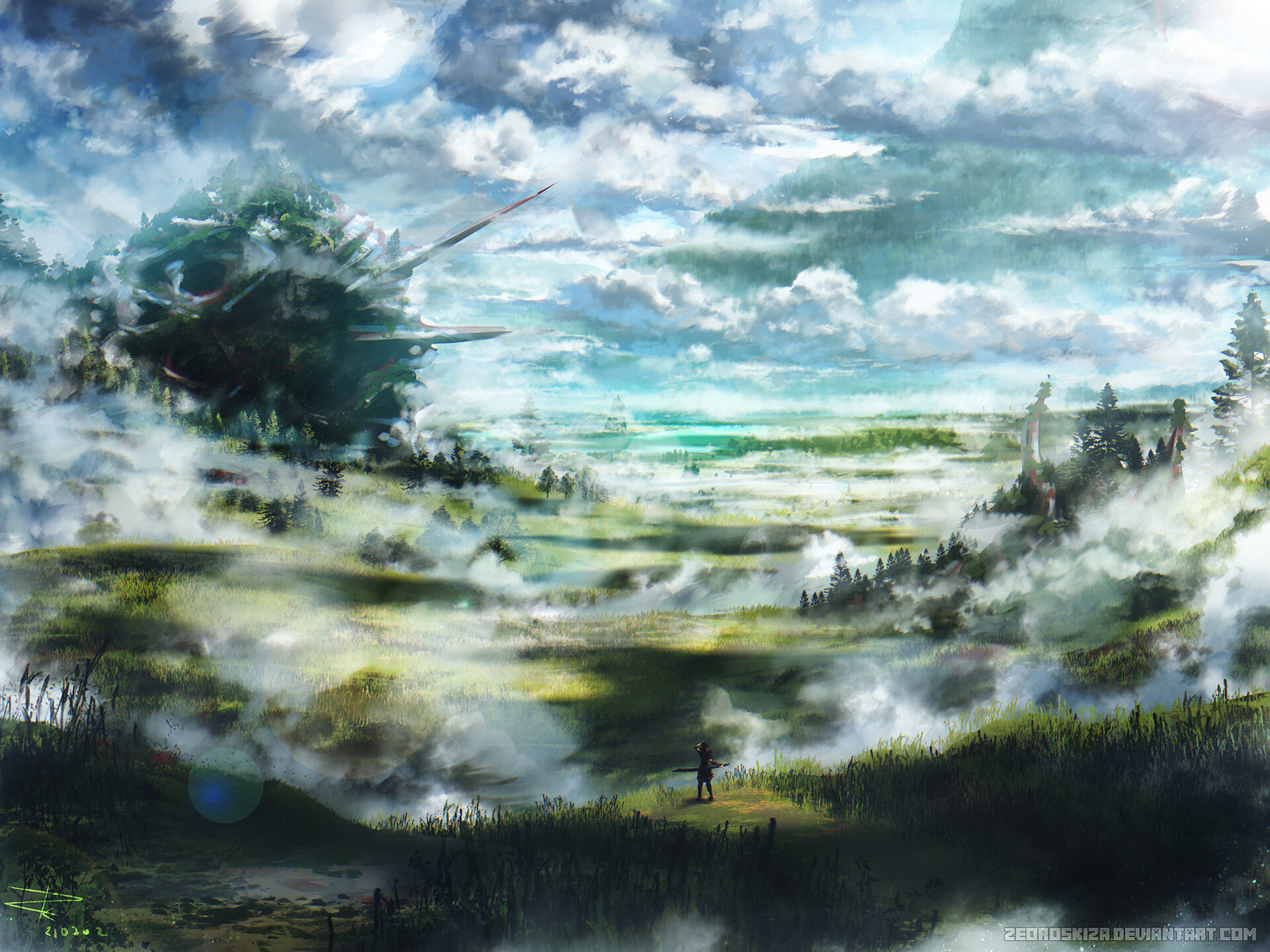 ArtStation - Adventure Time Landscape