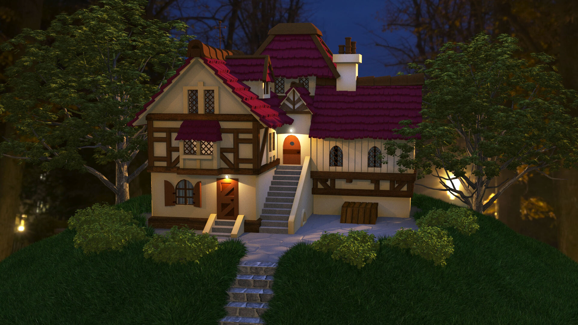 ArtStation - Gaming Exterior