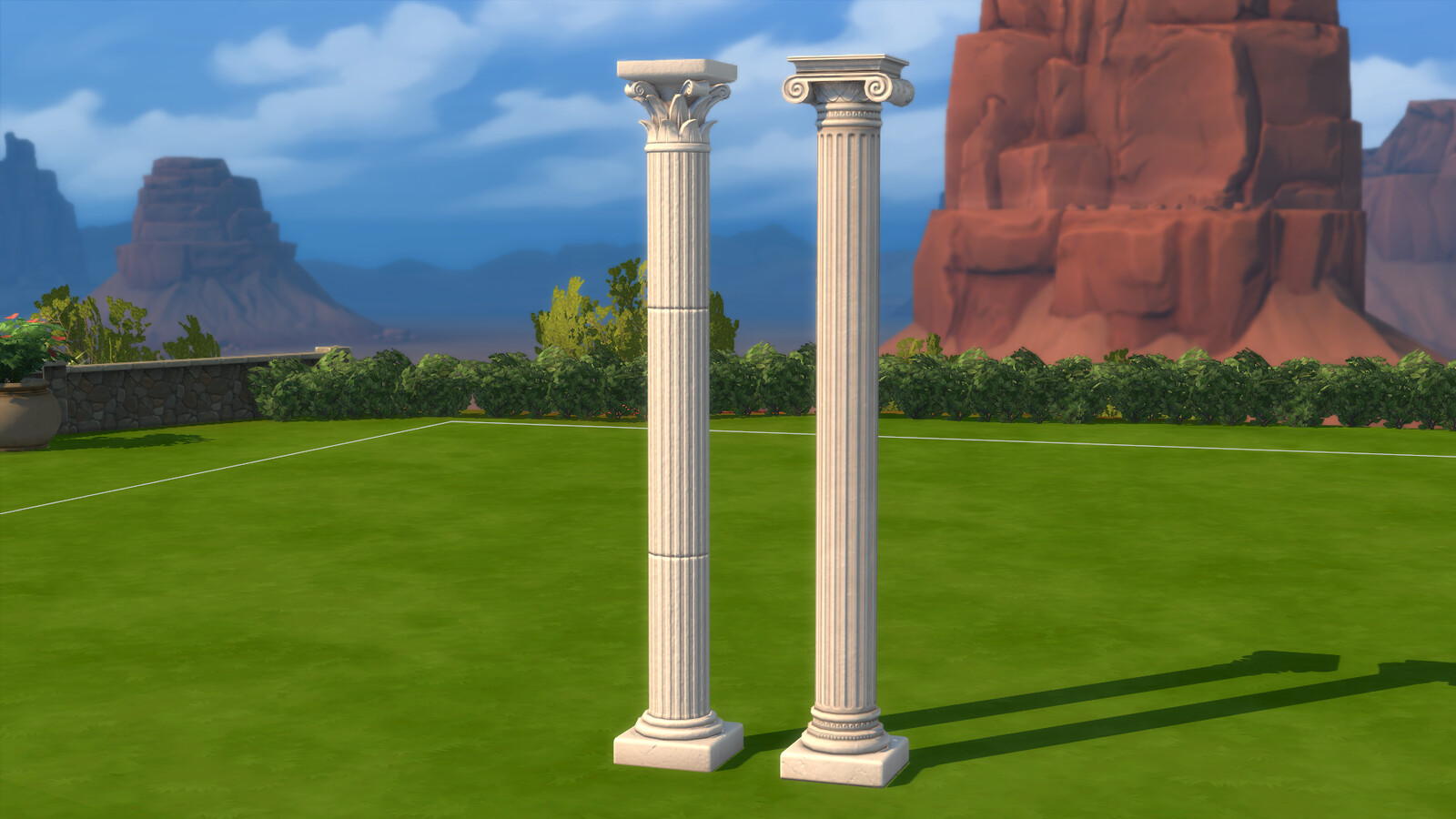Alex - Roman Architecture Set - The Sims 4 Style
