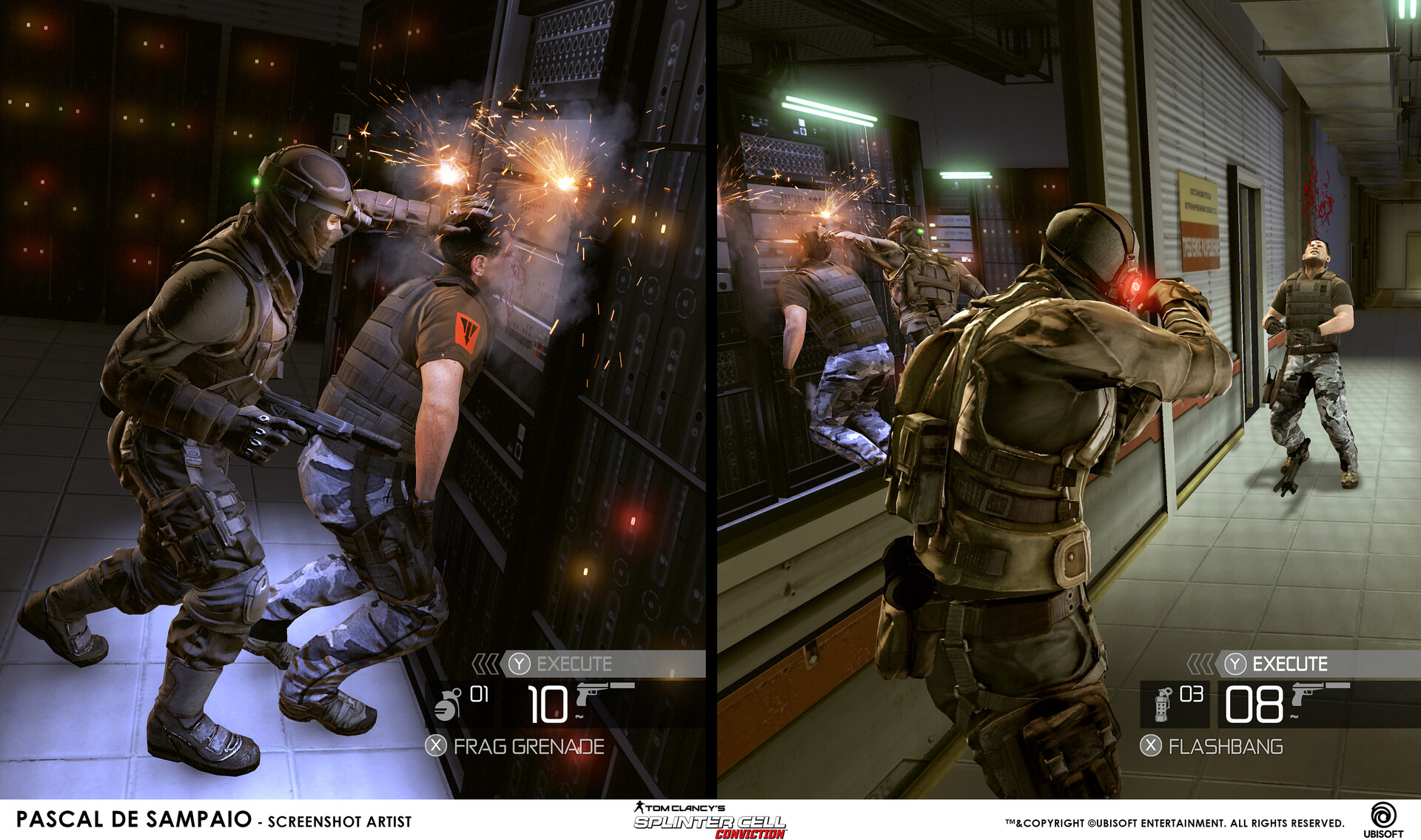 splinter cell conviction screenshots