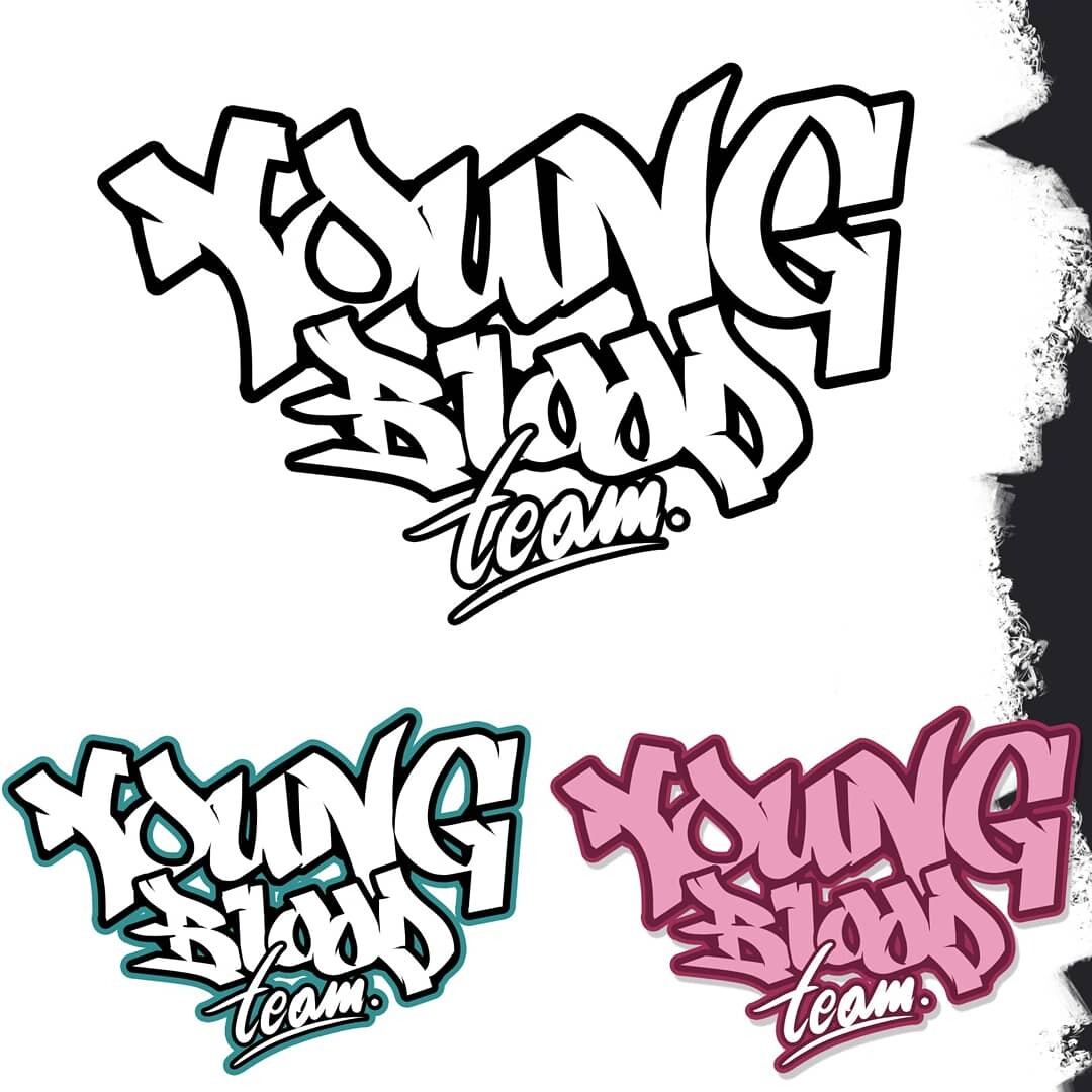 young blood logo design
