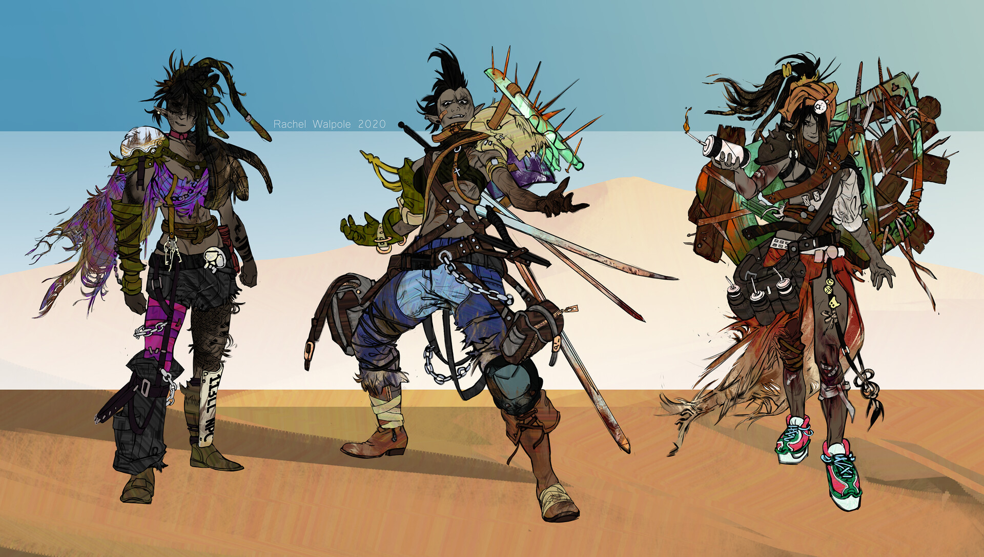Rachel Walpole - Concept Art
