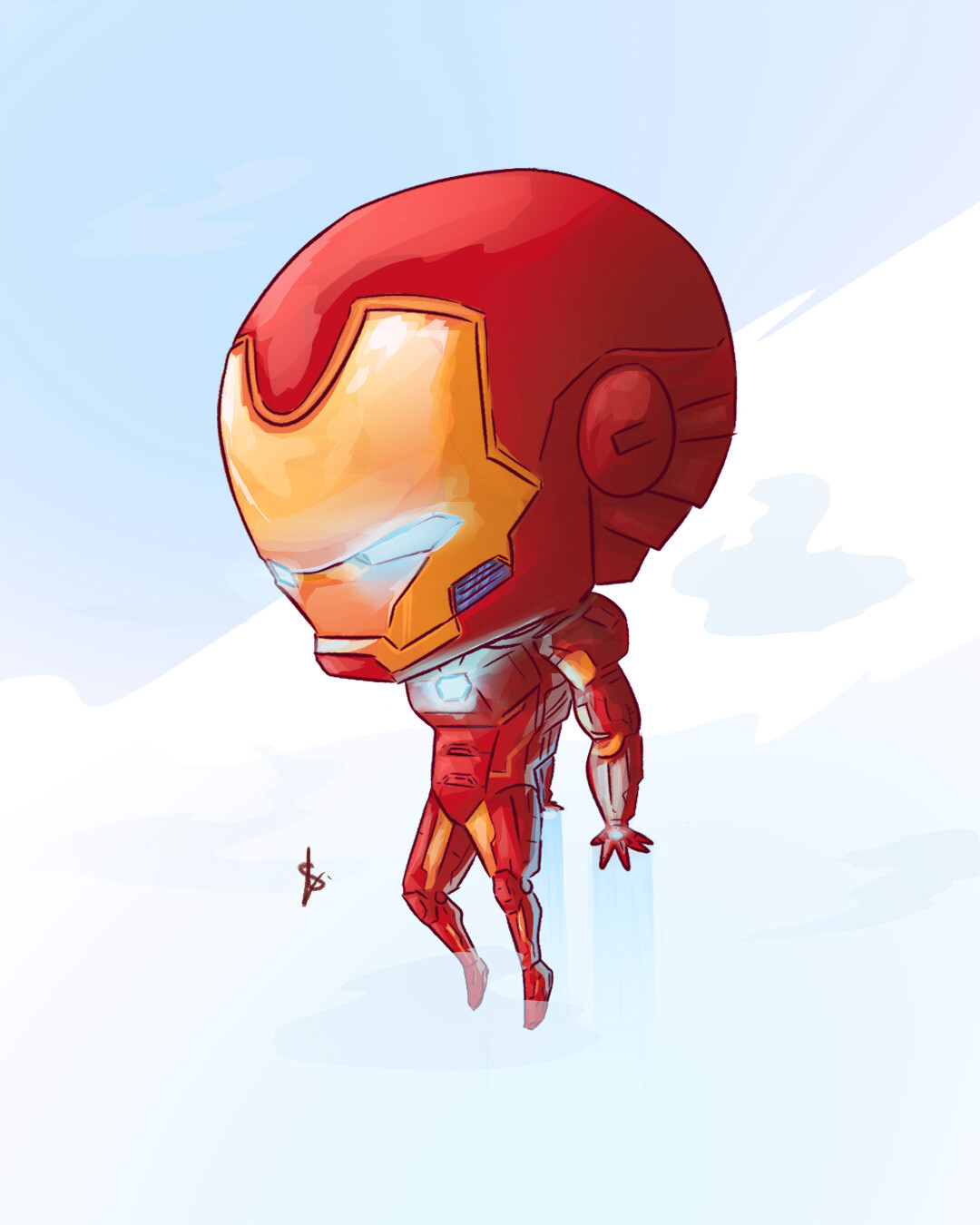 ArtStation - Little Iron man