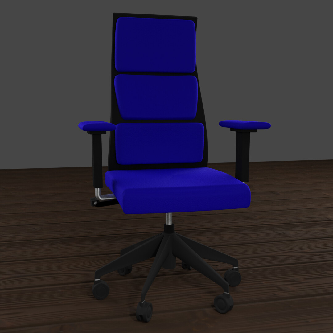 ArtStation - 3D Desk chair