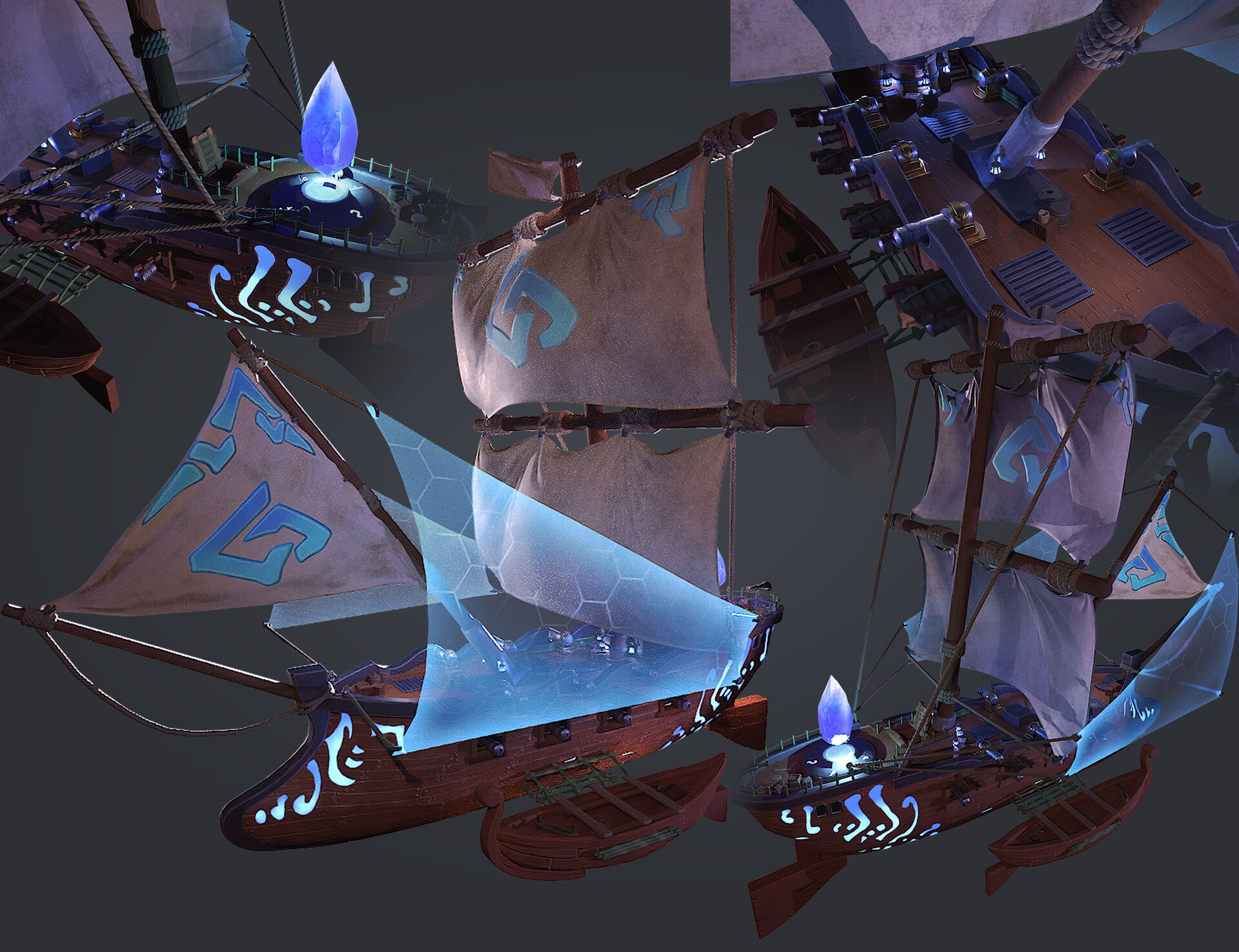 ArtStation - Fantasy ship