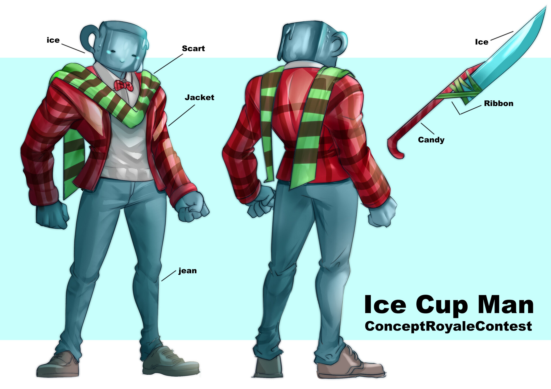 ArtStation - Ice Cup Man