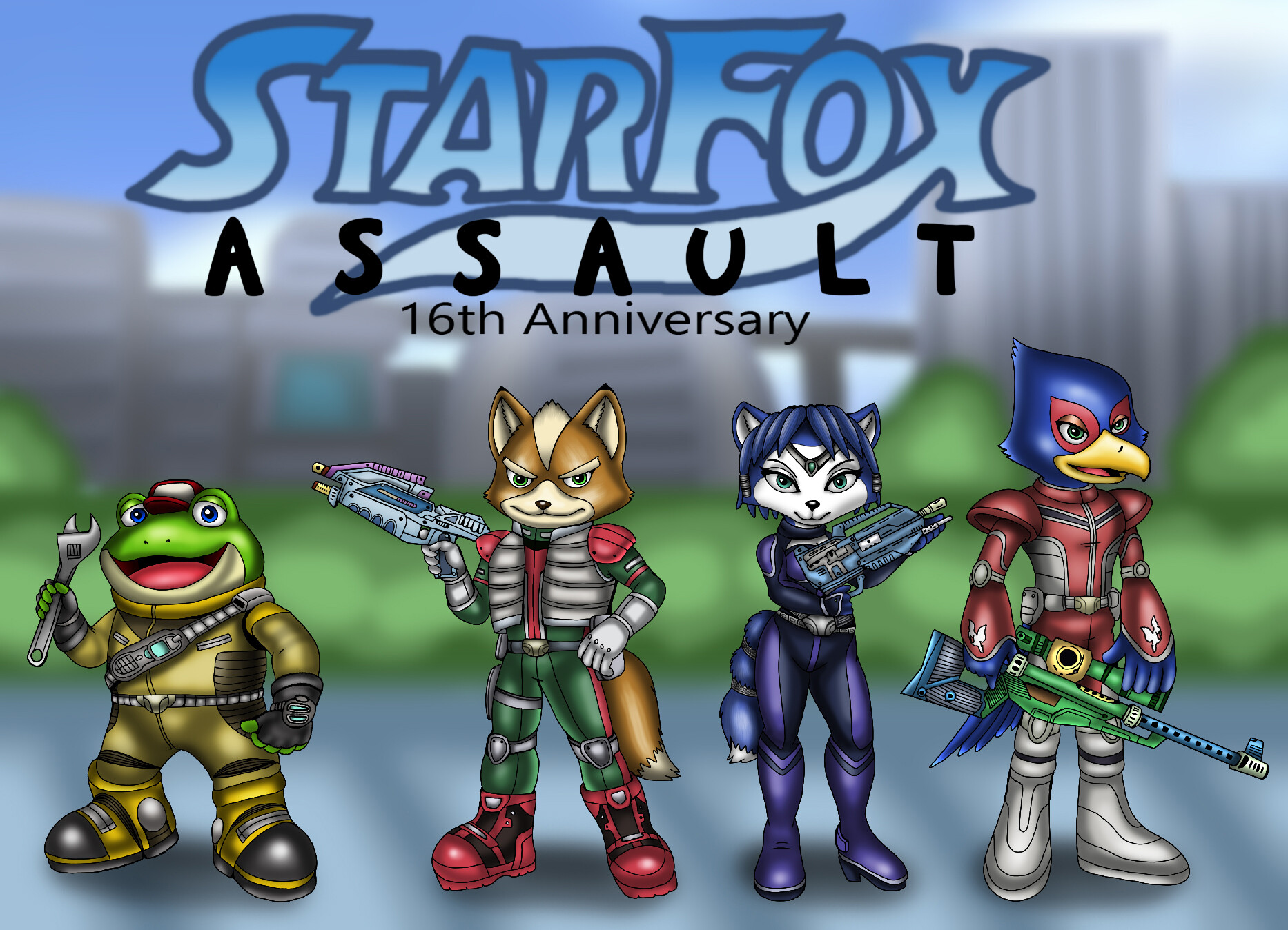 Star Fox Assault Fox