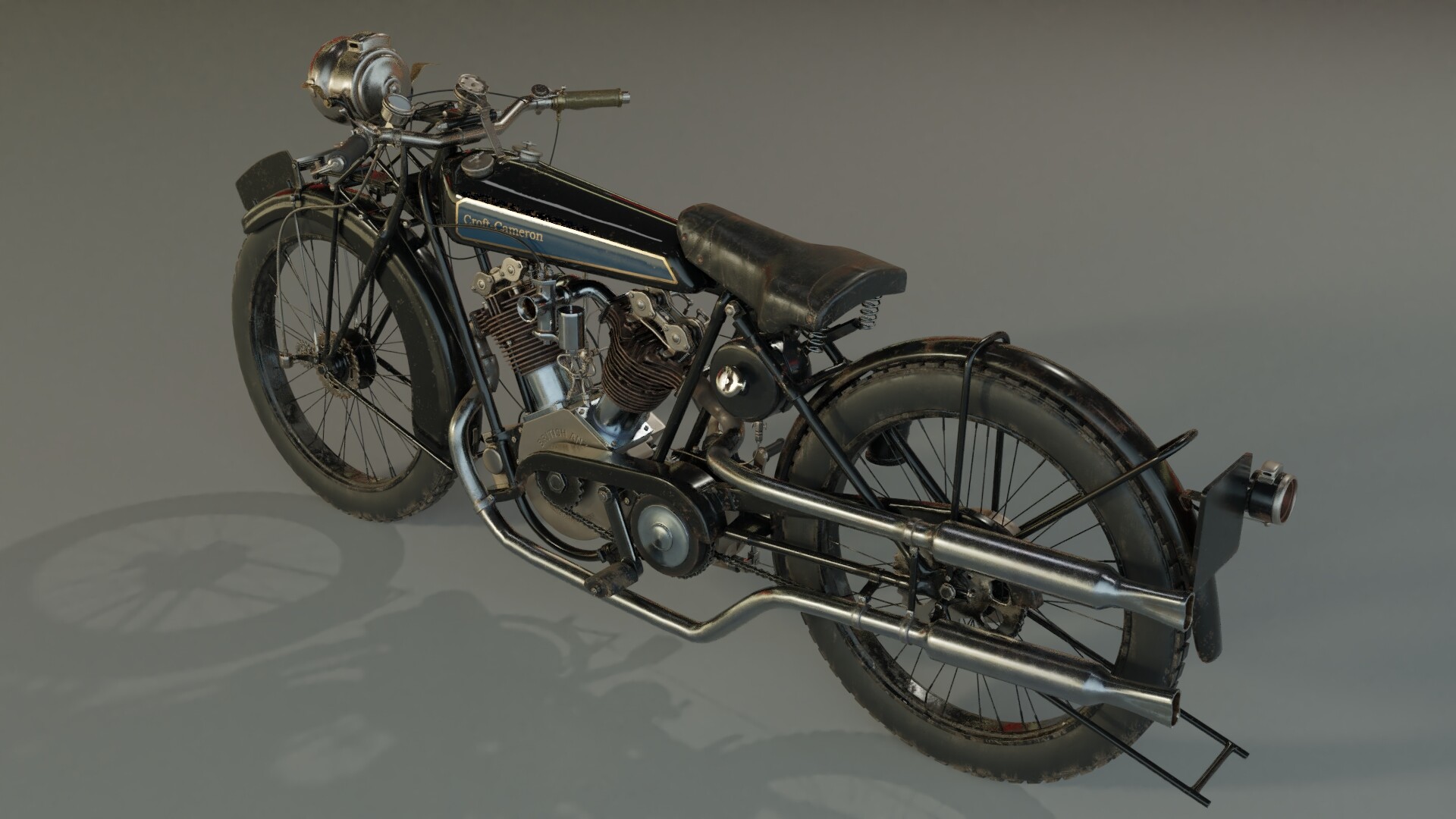 simon kelly - 3D Classic bike models