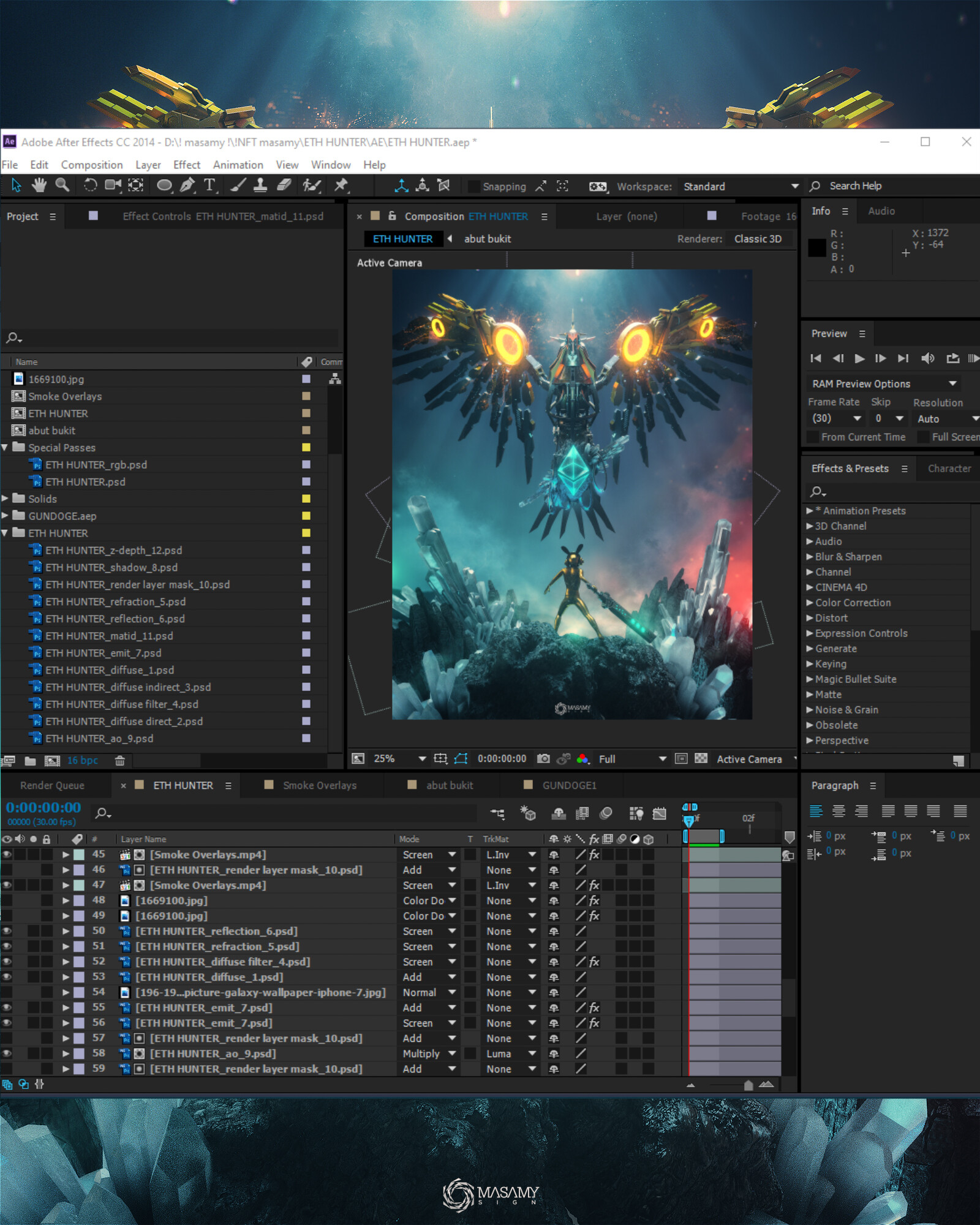 Masamy Sign - The Eth Hunter