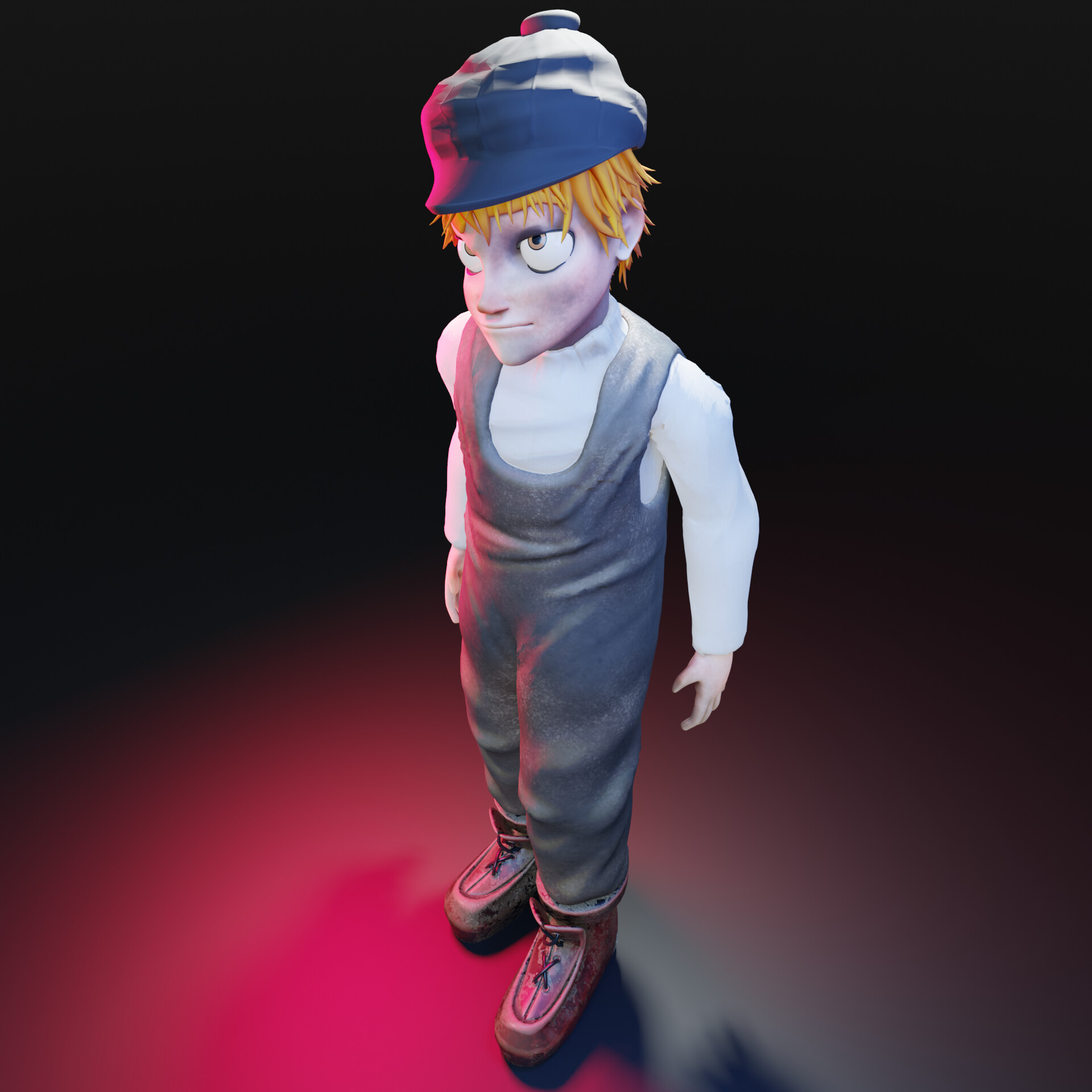 ArtStation - Poor kid! (and progress)