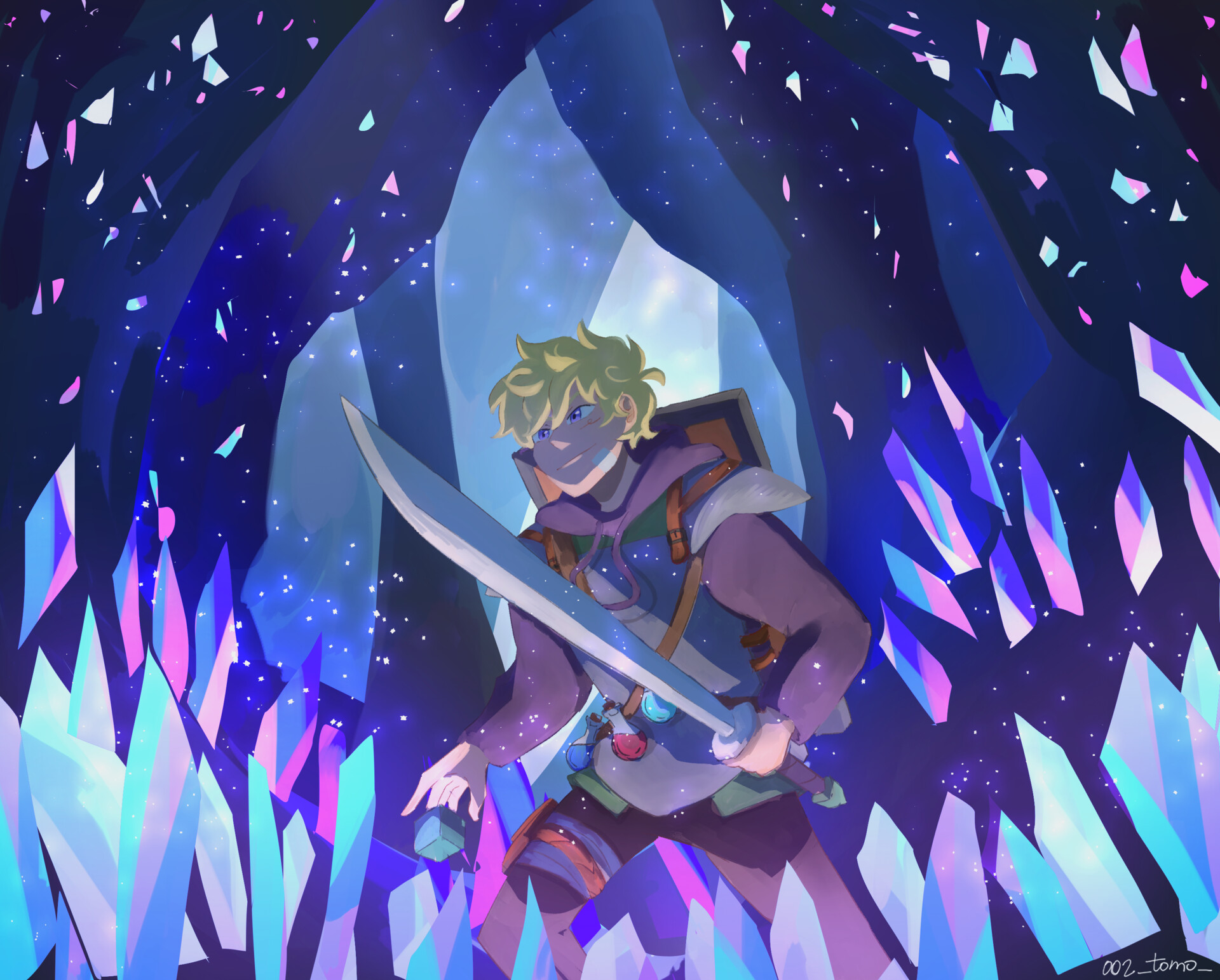 ArtStation - Crystal cave