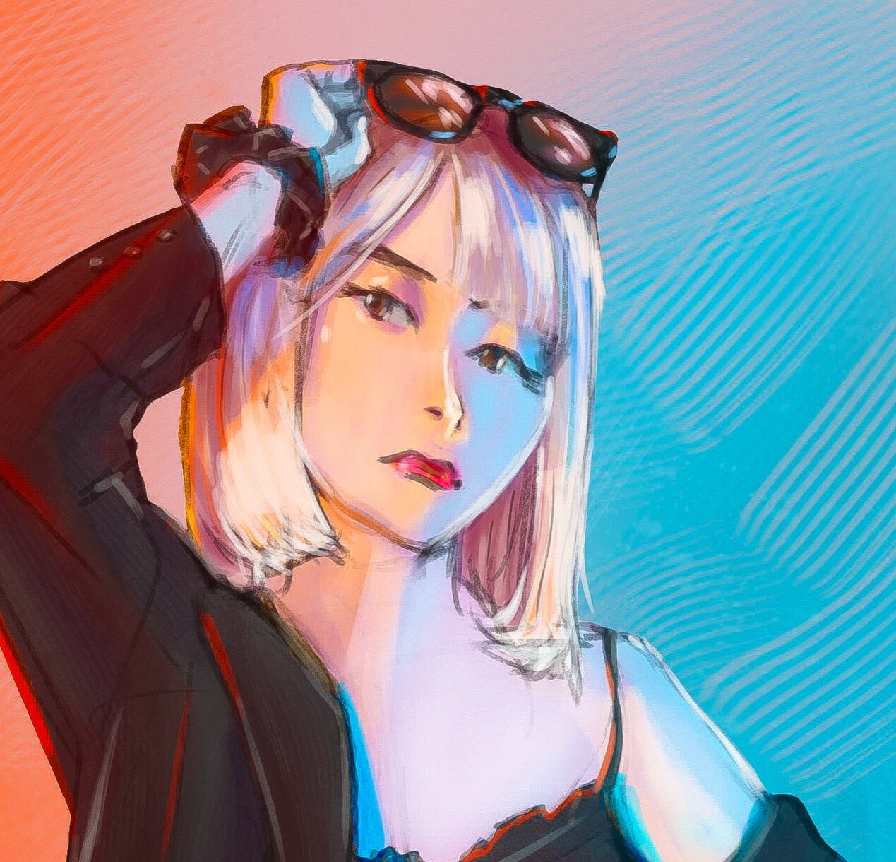 ArtStation - Stylized Portrait #2