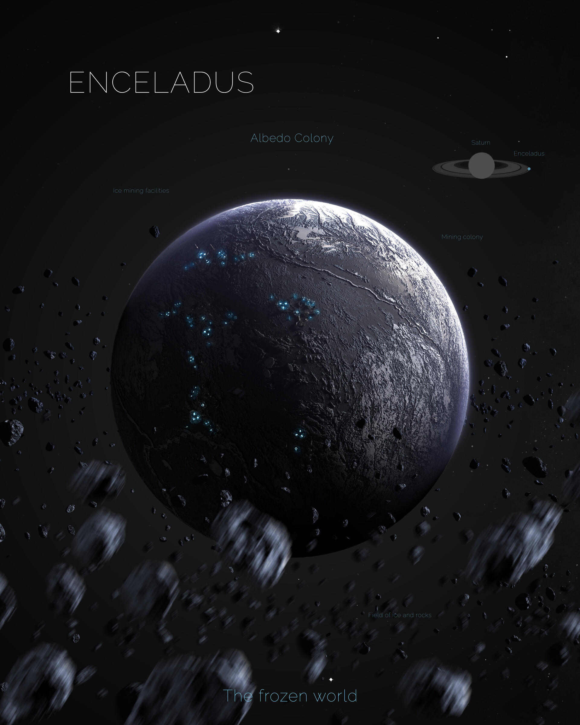 ArtStation - Enceladus
