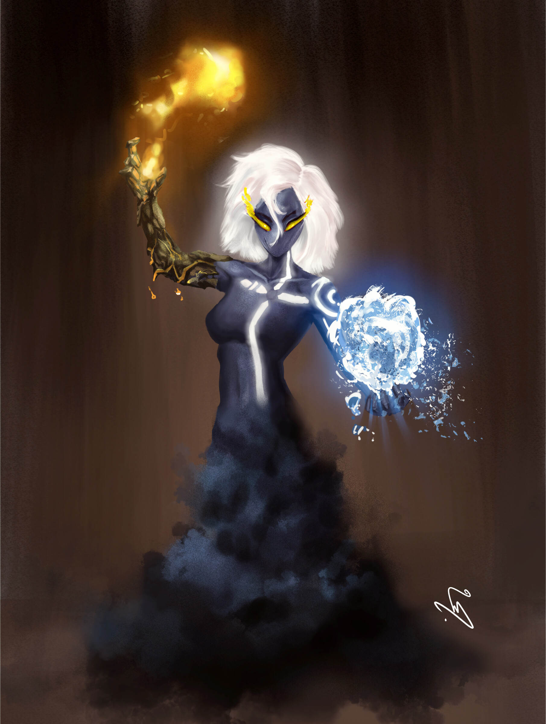 ArtStation - Elemental guardian