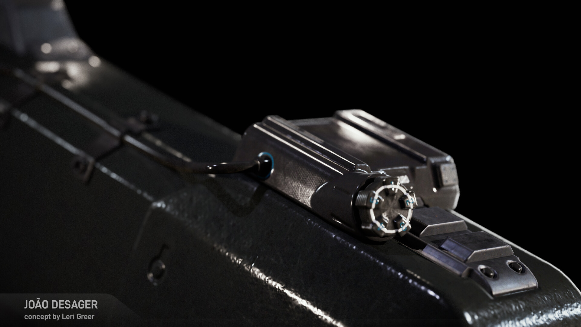 João Desager - Fan Art: NEOTOKYO° - Jitte S - UE4