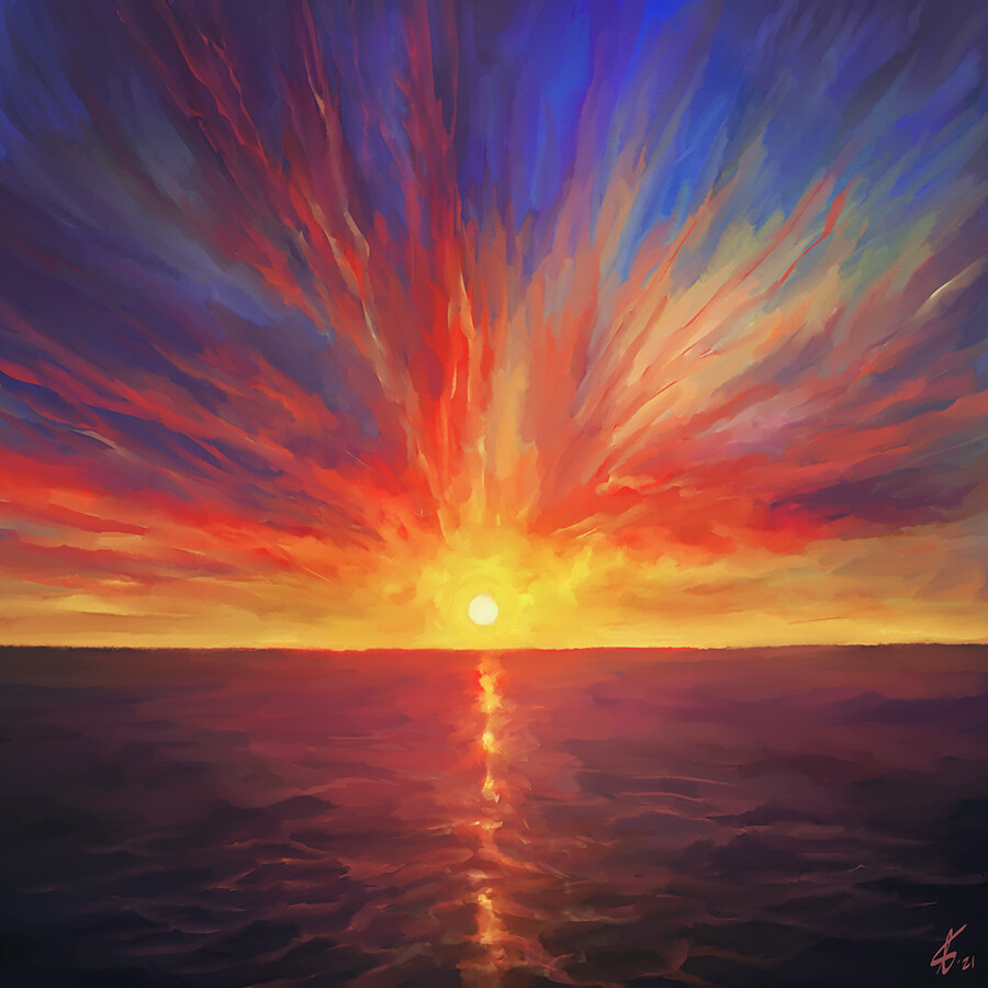 ArtStation - Sunset