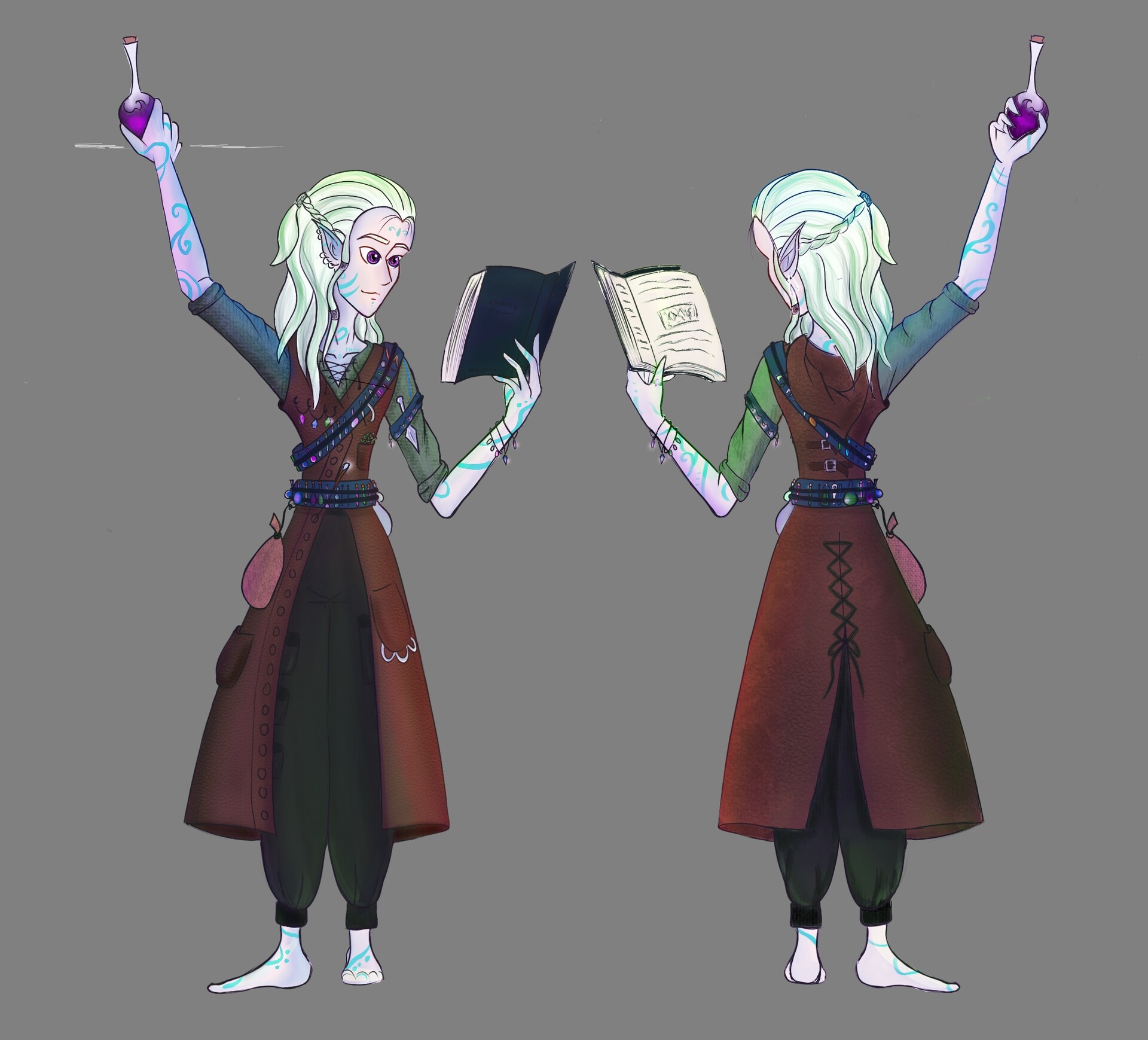 ArtStation - Elf Magician