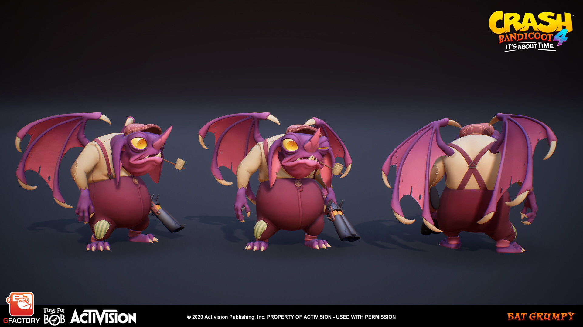 Bertrand Saint Martin - Crash Bandicoot 4 - Bat Grumpy