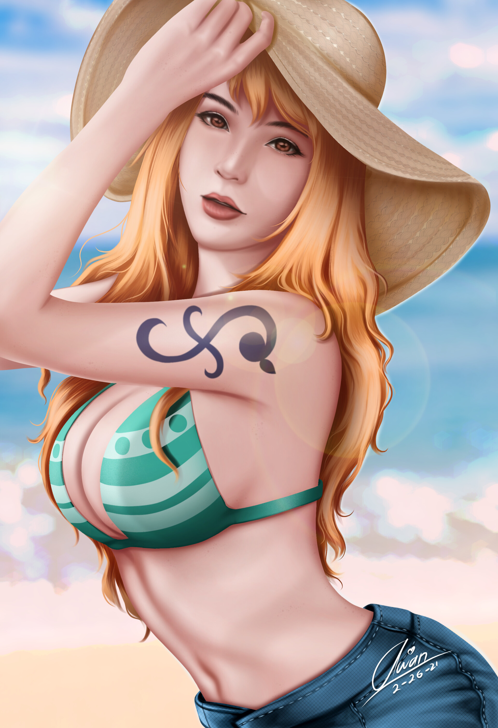 ArtStation - Nami | One Piece | Fanart