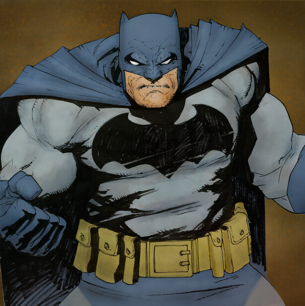 ArtStation - Batman by Ariel Olivetti (colors by me)