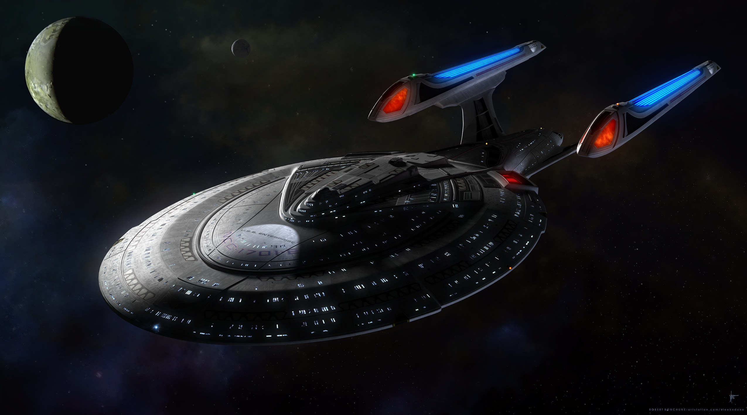 Robert Bonchune - U.S.S. Enterprise NCC-1701-E - Star Trek TNG Films