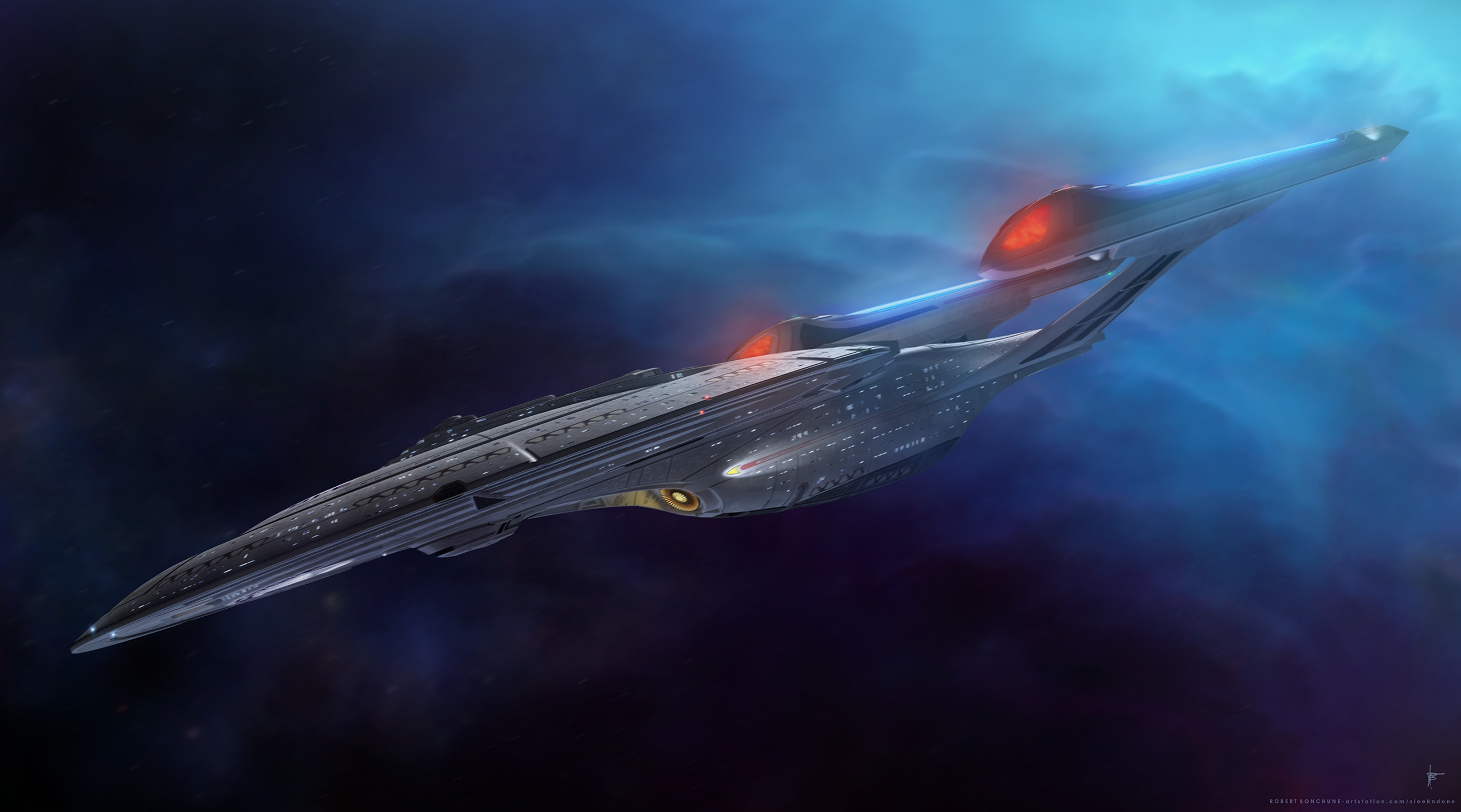 Robert Bonchune - U.S.S. Enterprise NCC-1701-E - Star Trek TNG Films