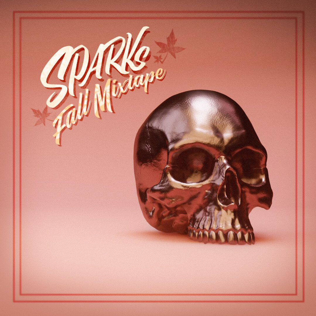 ArtStation - Fall Mixtape - SPARKS Cover Art