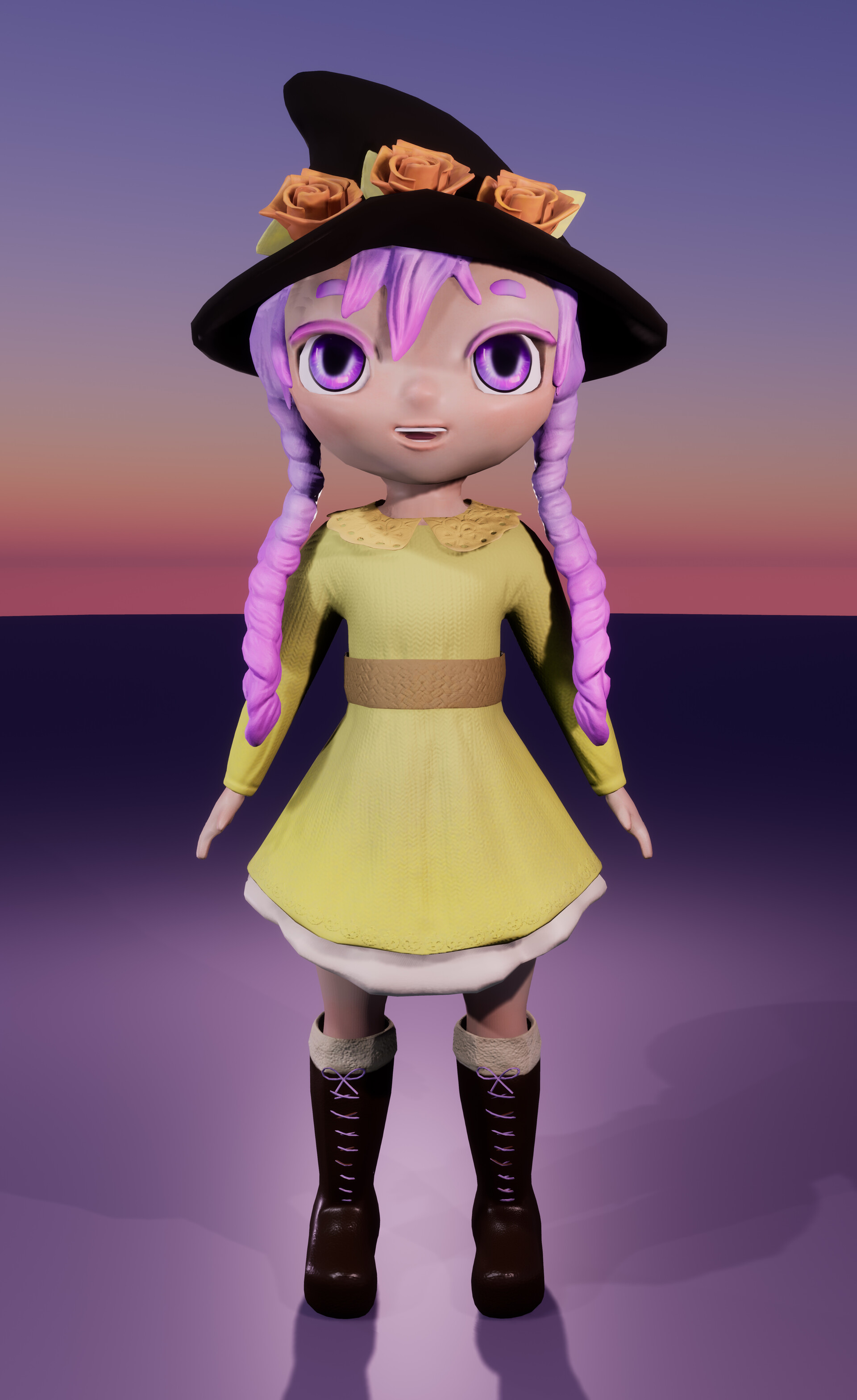 ArtStation - First Ever 3D Character Art