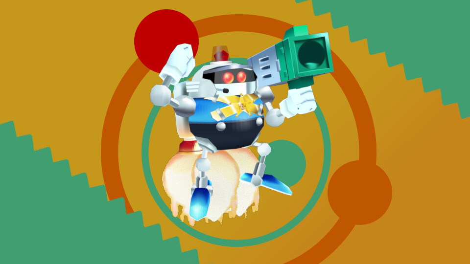 ArtStation - Heavy Gunner from Sonic Mania