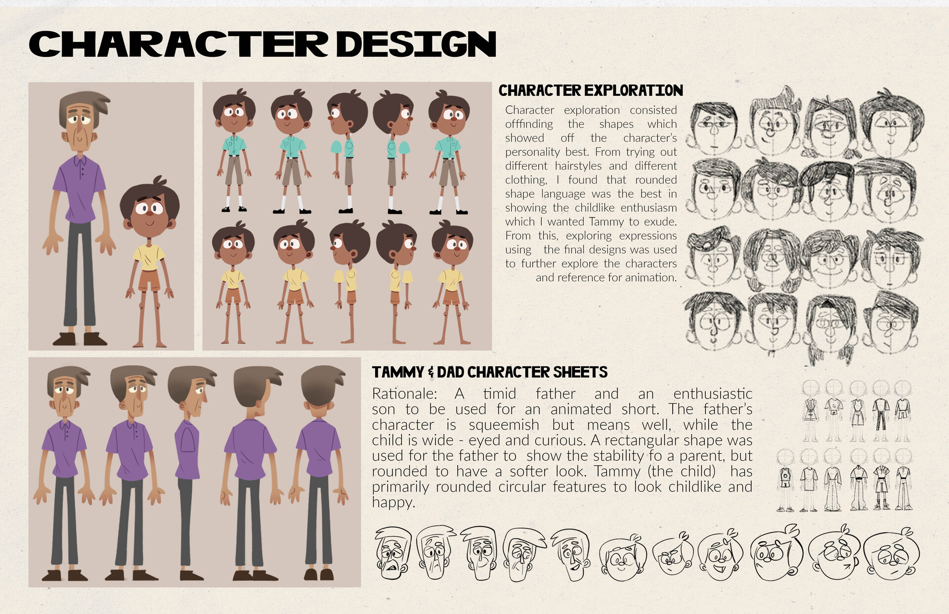 Animation Character Design Portfolio