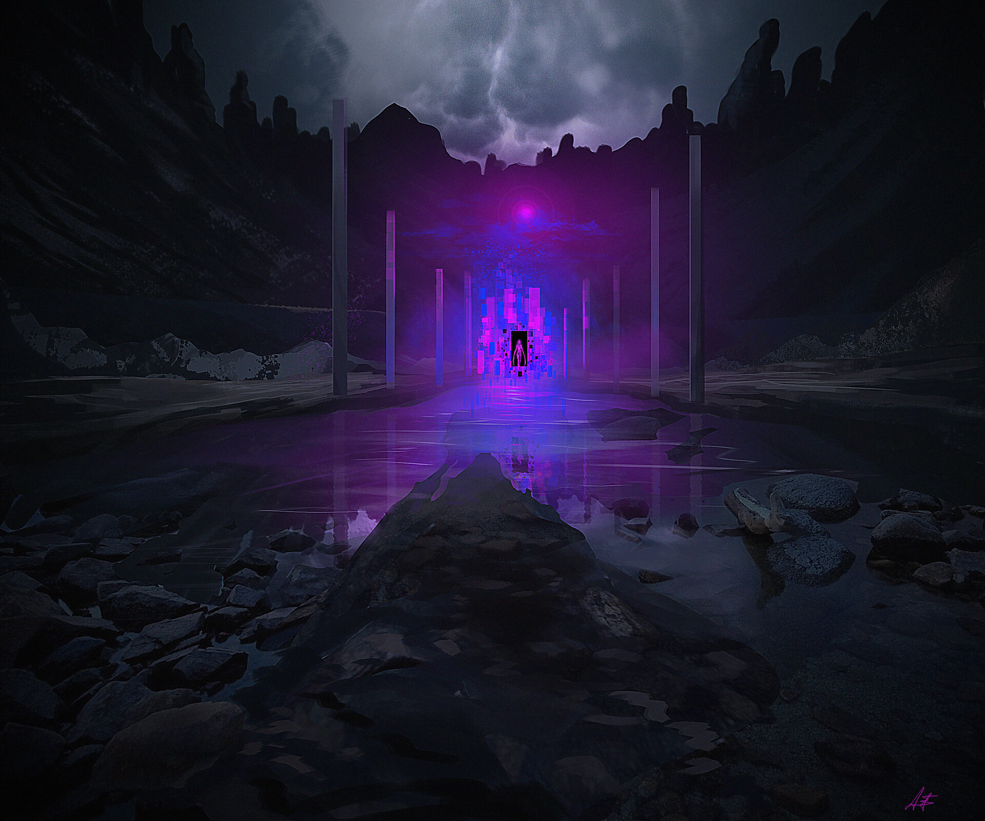 ArtStation - Dark Lake